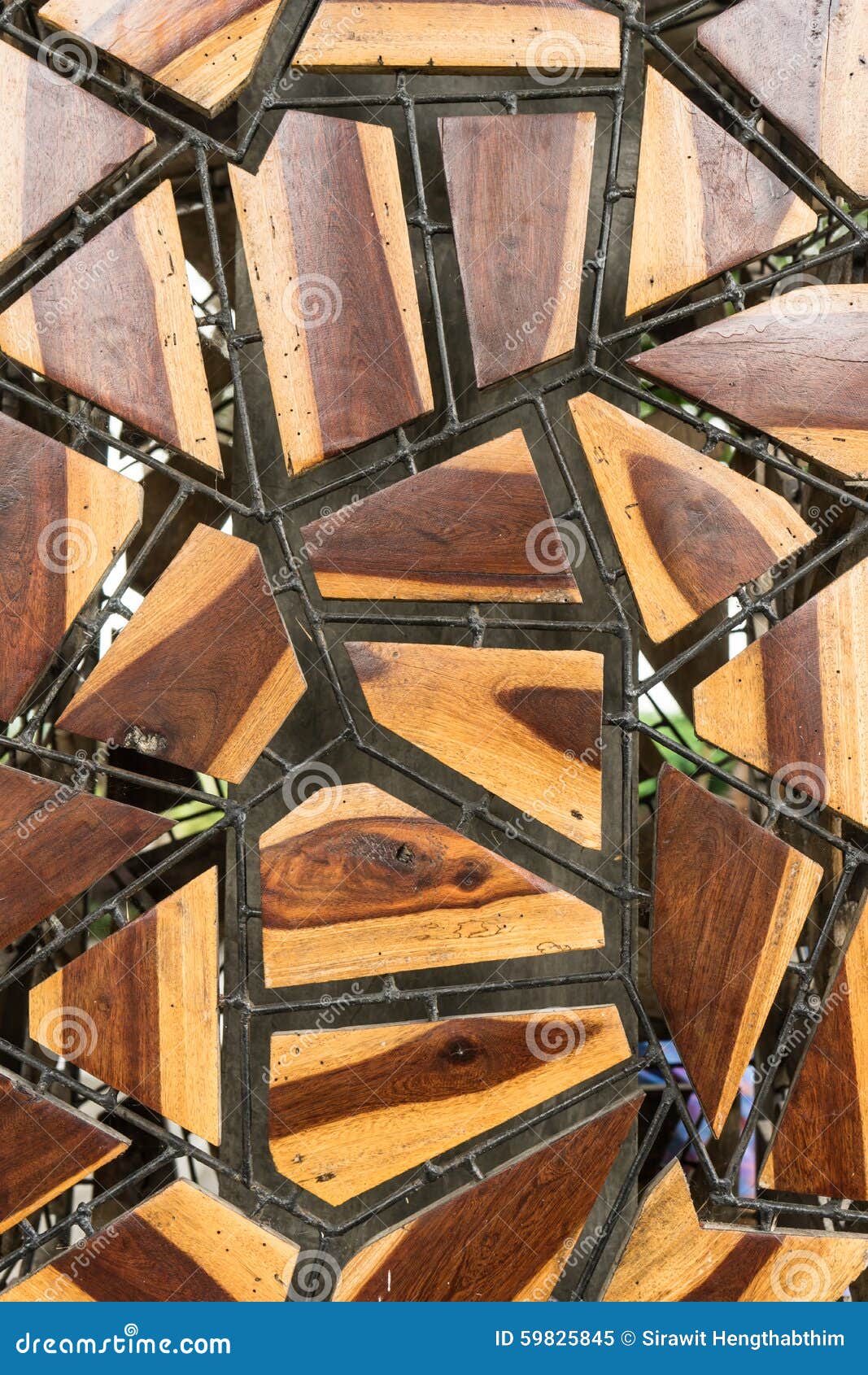 Wood and Steel Wall Background Stock Image - Image of board, abstract ...