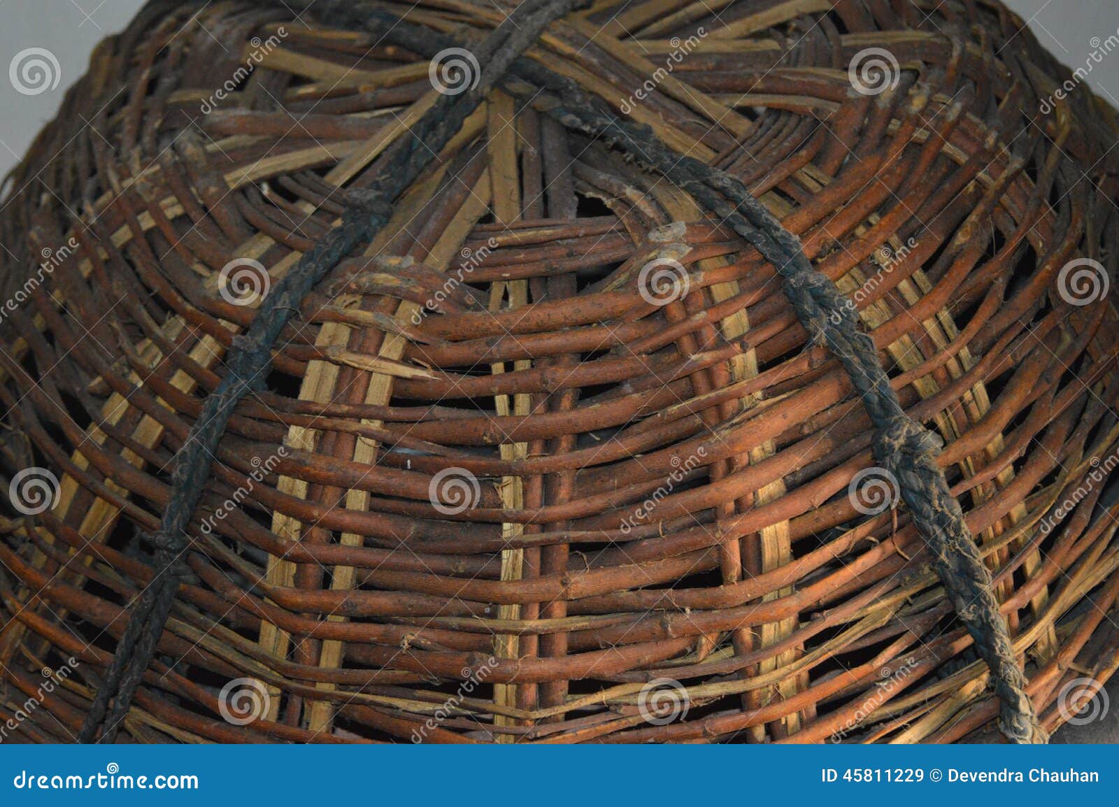 Wood stick basket stock image. Image of wooden, basket - 45811229