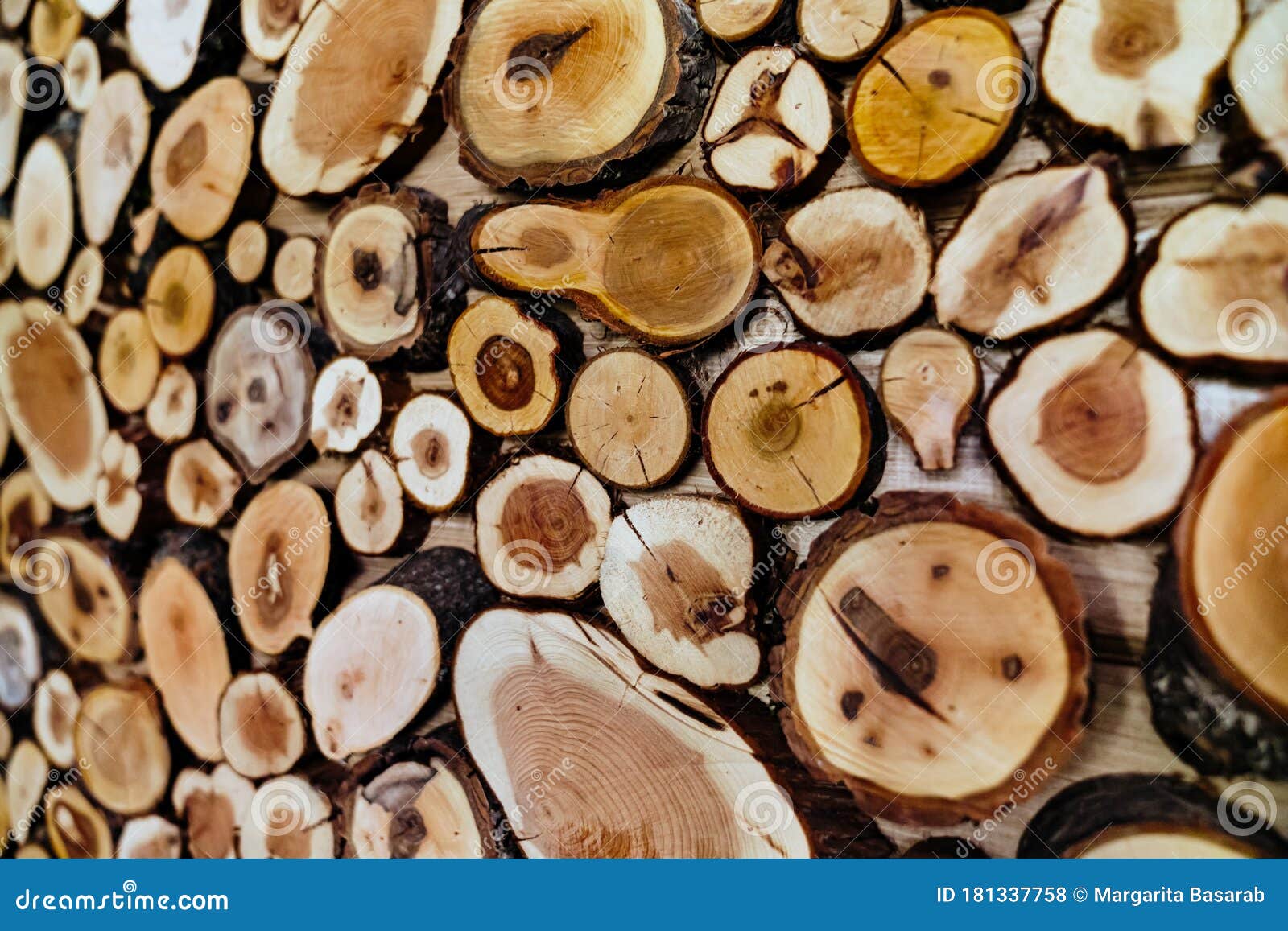 Wood Stock Background Stacked Wood Pattern Stock Photo - Image of rural ...