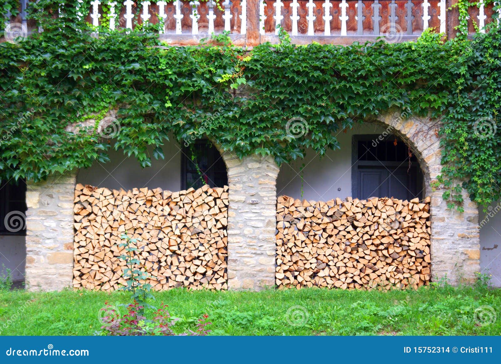 Wood store stock photo. Image of reserve, power, fuel - 15752314