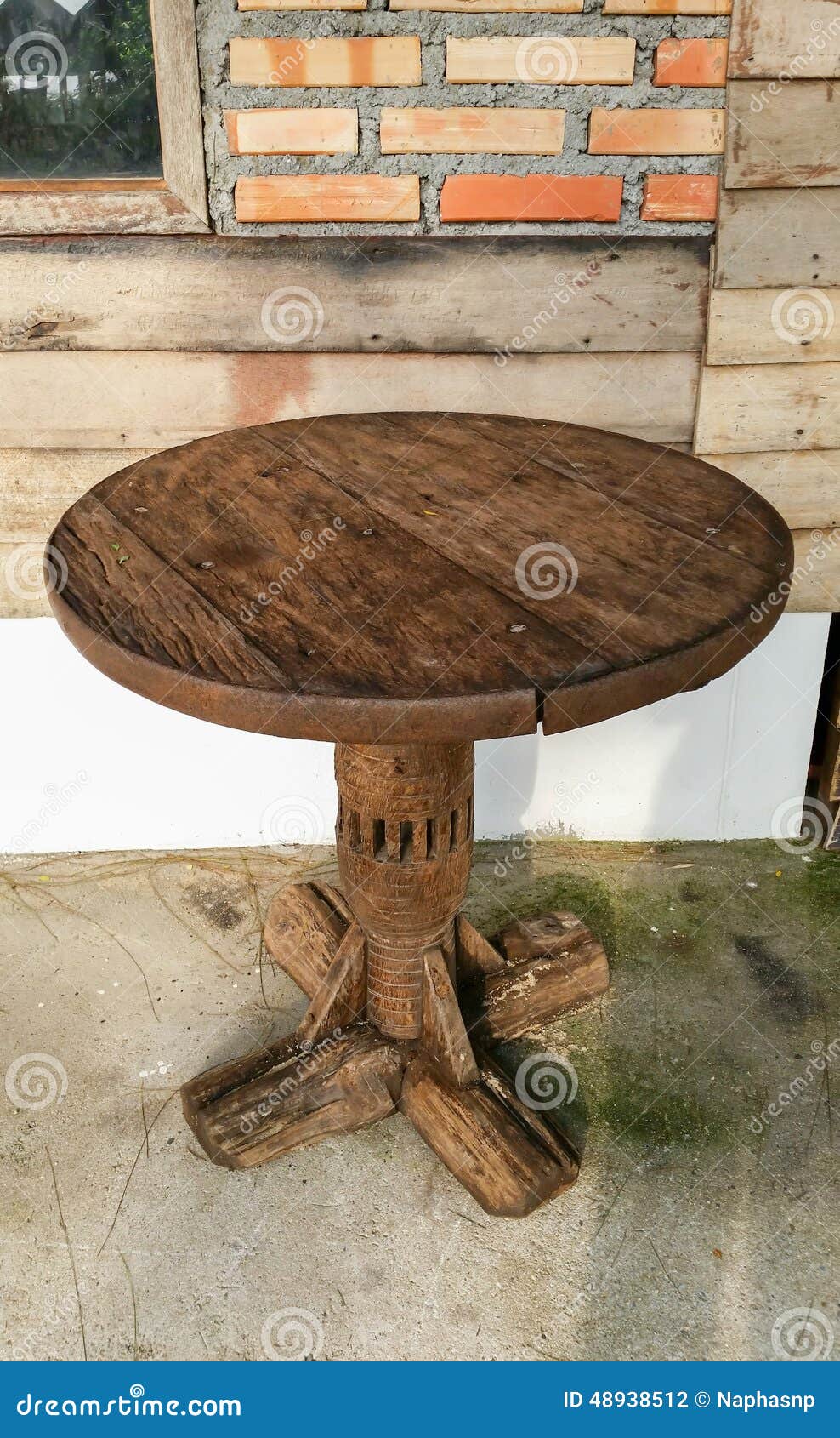 Wood table stock photo. Image of wood, classic, real - 48938512