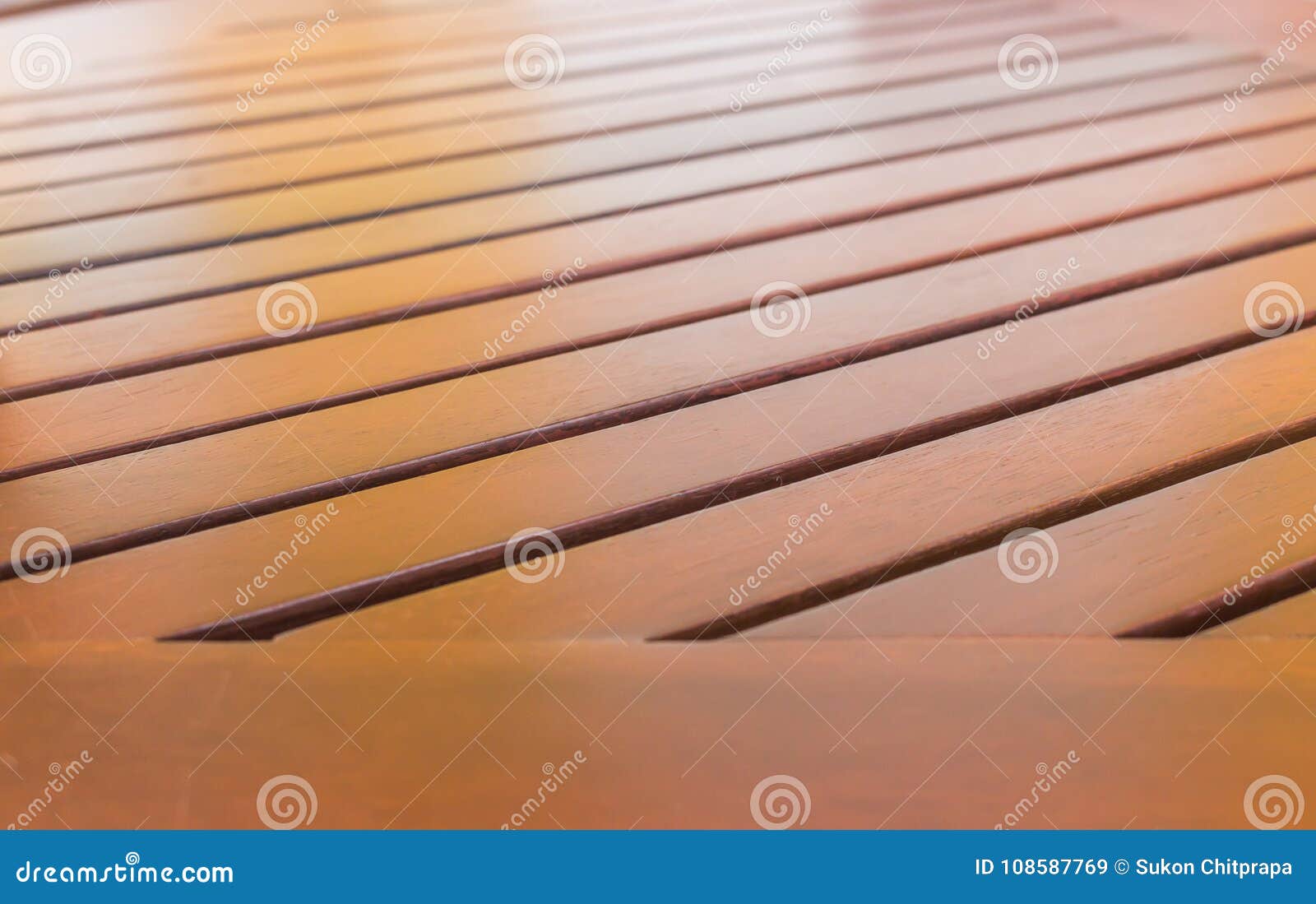 Wood table stock image. Image of close, empty, furniture - 108587769