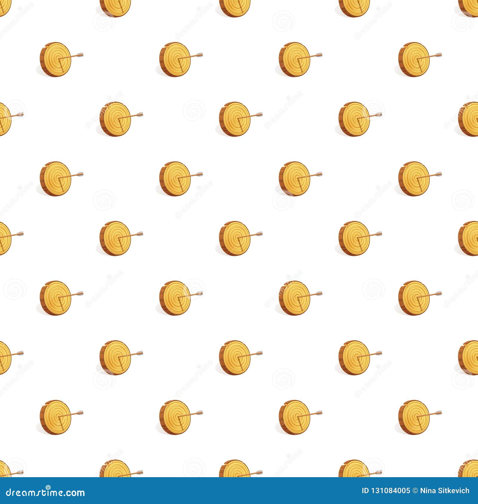 Wood Target Pattern Seamless Stock Vector - Illustration of concept ...