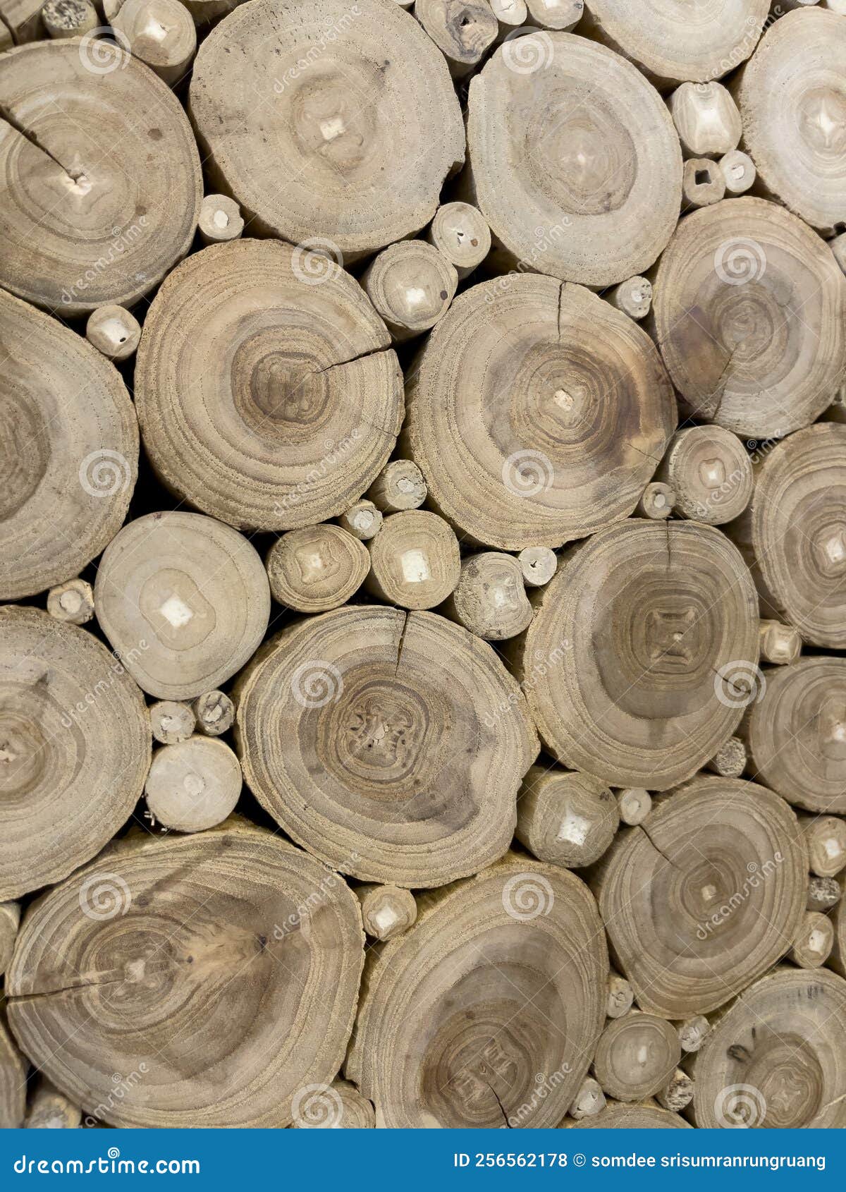 Wood Texture Background with Both Small and Large Round Shape Stock ...