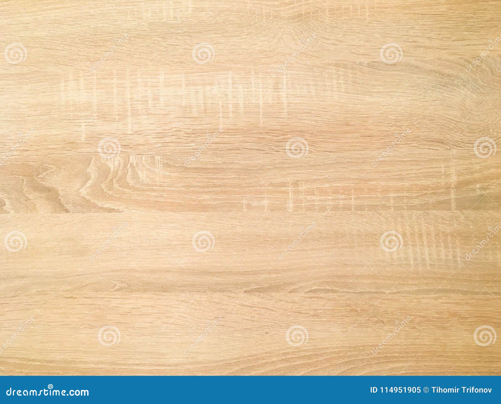 Wood Texture Background, Light Oak Wooden Planks Pattern Table Top View ...