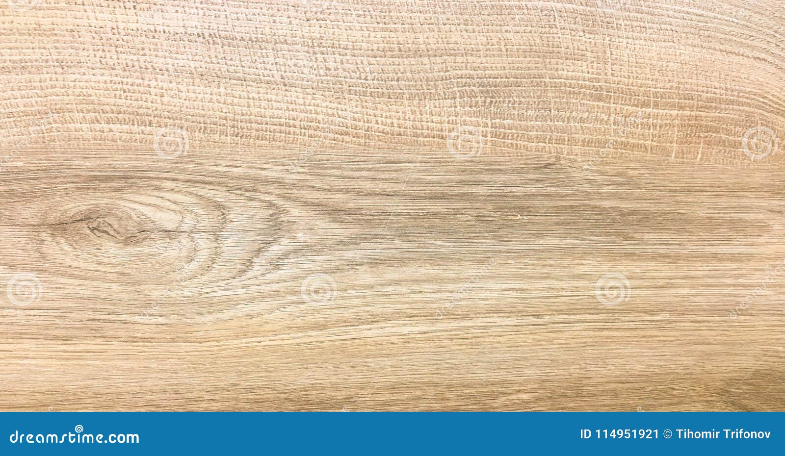 Wood Texture Background, Light Oak Wooden Planks Pattern Table Top View ...