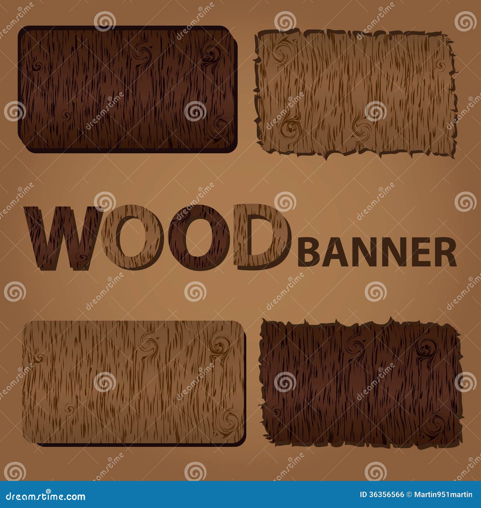 Wood texture banners eps10 stock vector. Illustration of text - 36356566