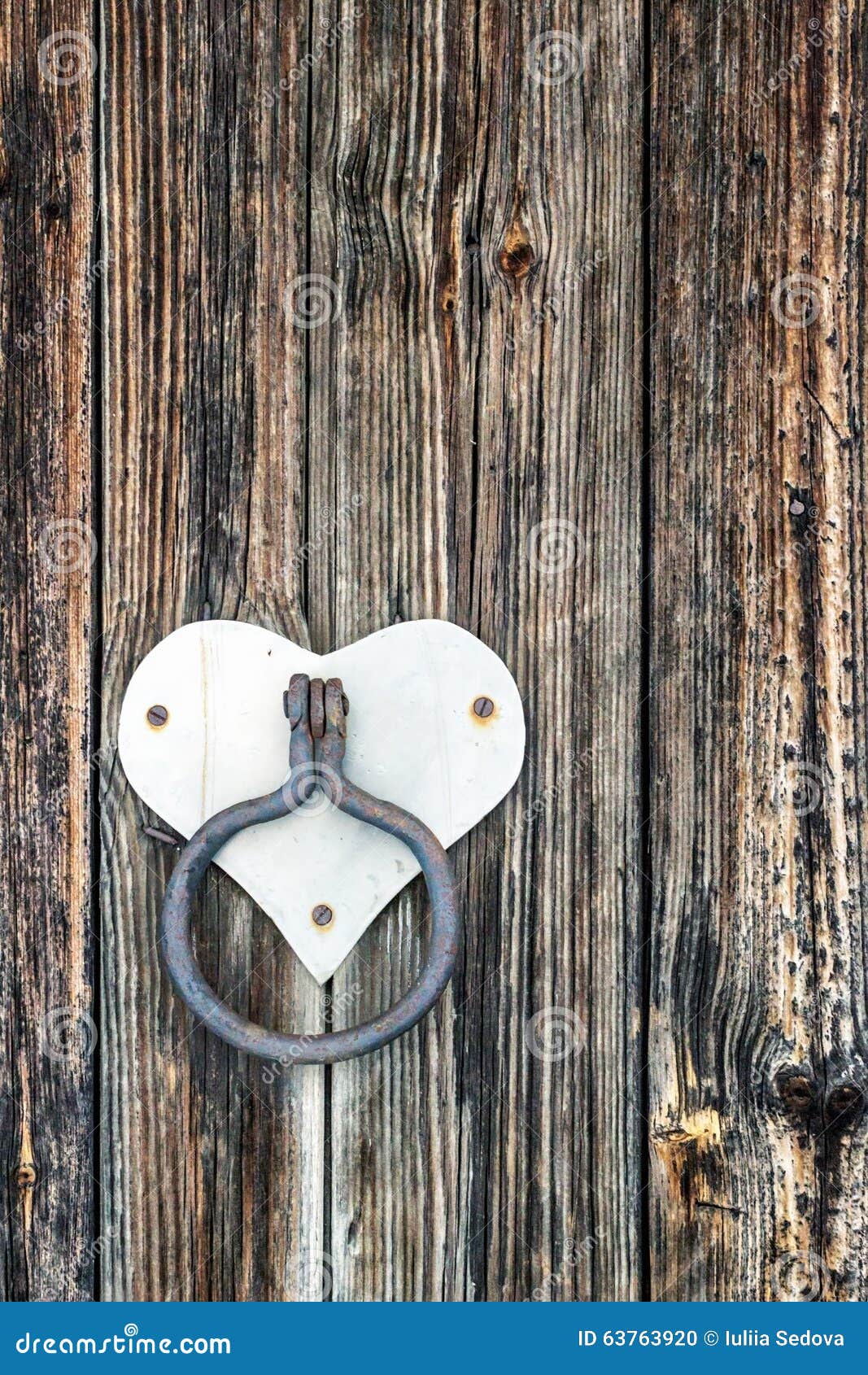 Wood Texture . Door Handle in a Retro Style , with the Shape of Stock ...