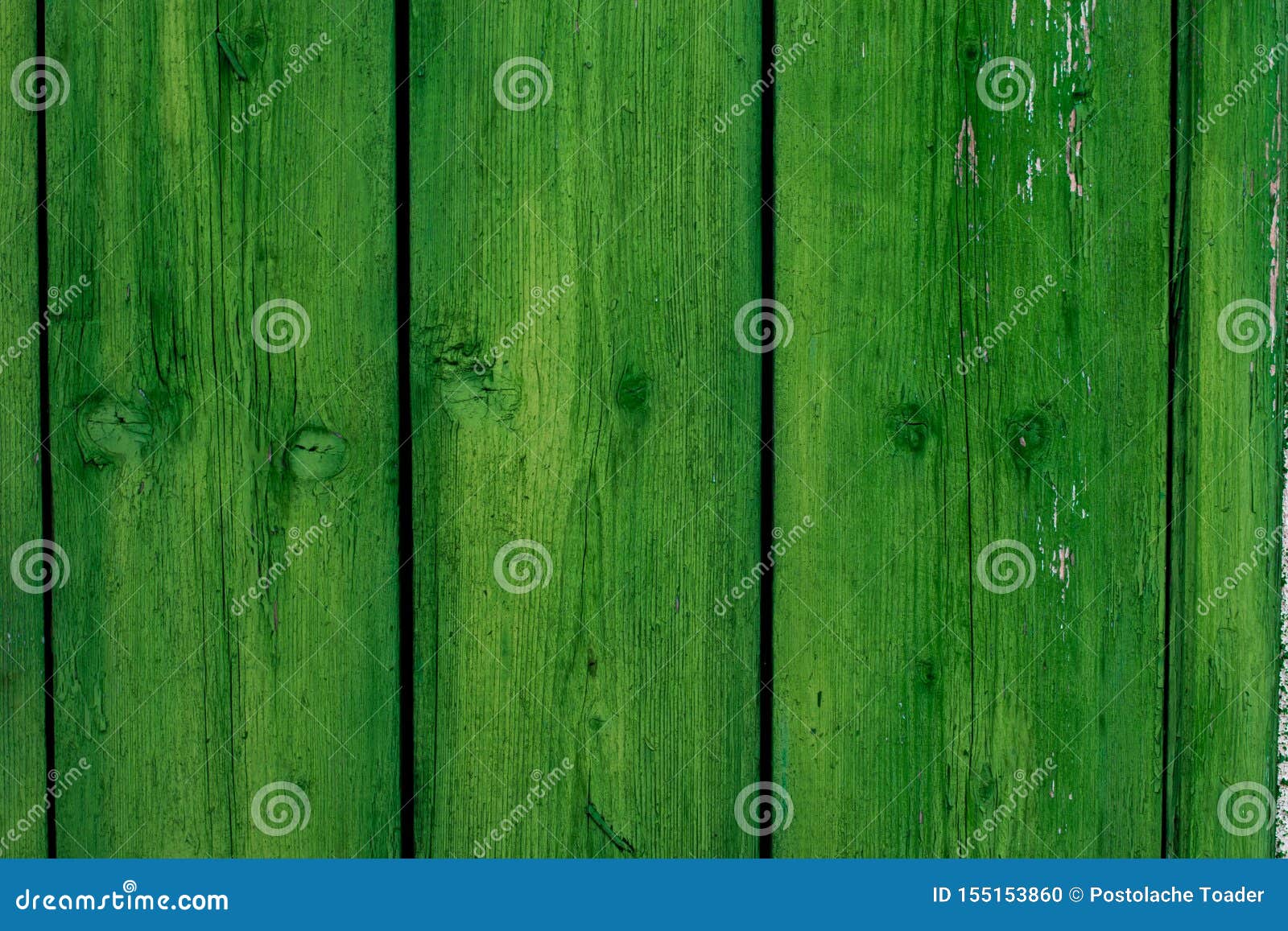 Wood Texture in Green. Boards of Green Color Close Up Stock Photo ...