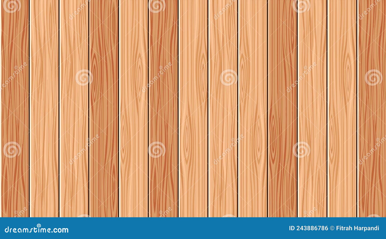 Wood Texture Planks Vertical Patterns Light Brown Vector Design ...