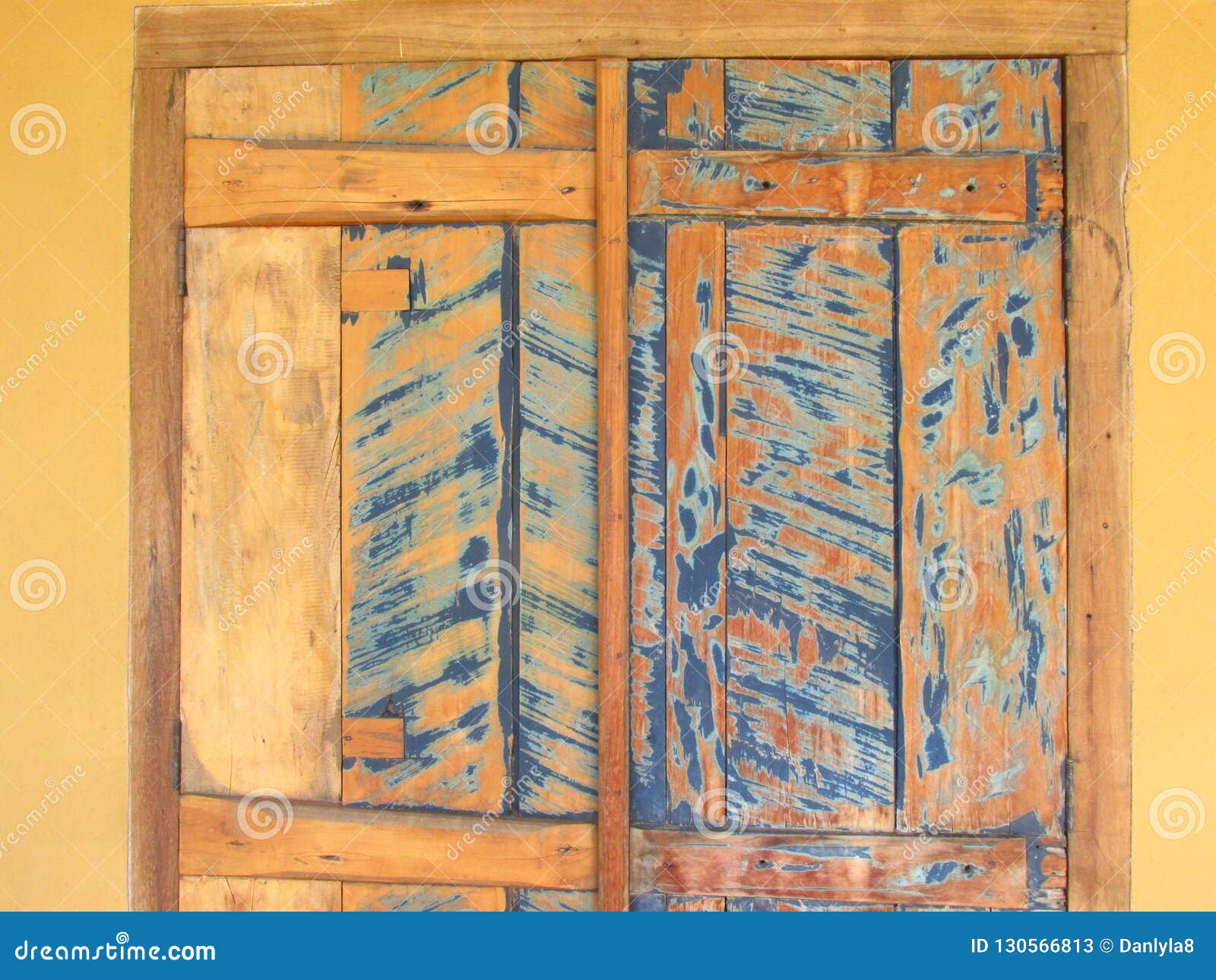 Wood Texture . Rustic Window. Vintage Background. Retro Architecture ...