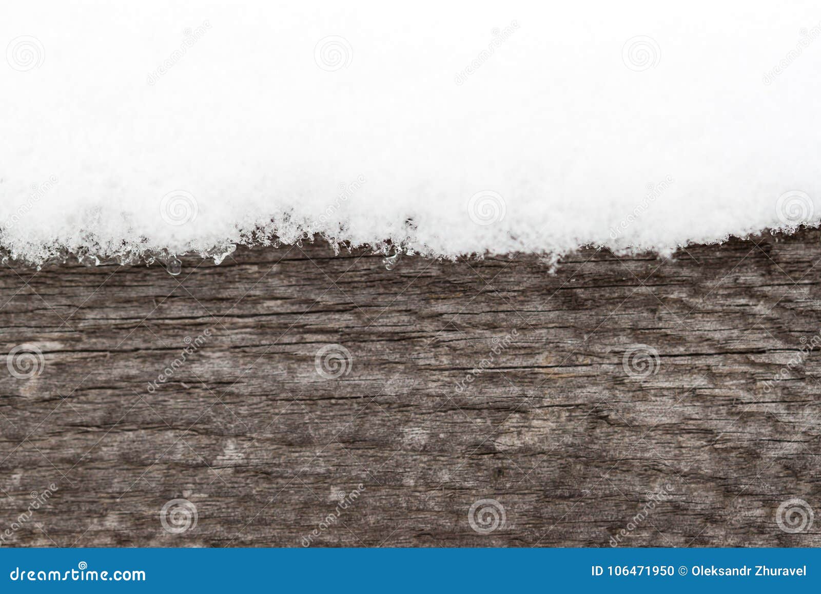 Wood texture with snow stock photo. Image of card, white - 106471950