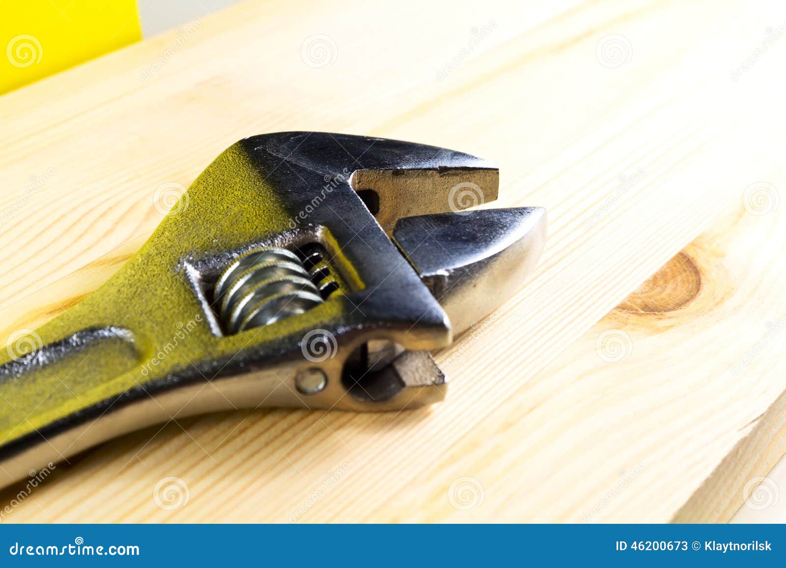 Wood Texture with spanner stock image. Image of light - 46200673