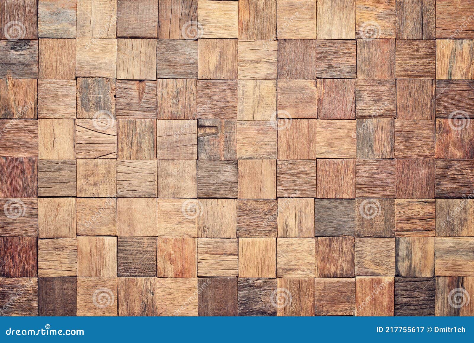 Wood Texture Wall Panel Made of Small Planks. Brown Planks As ...