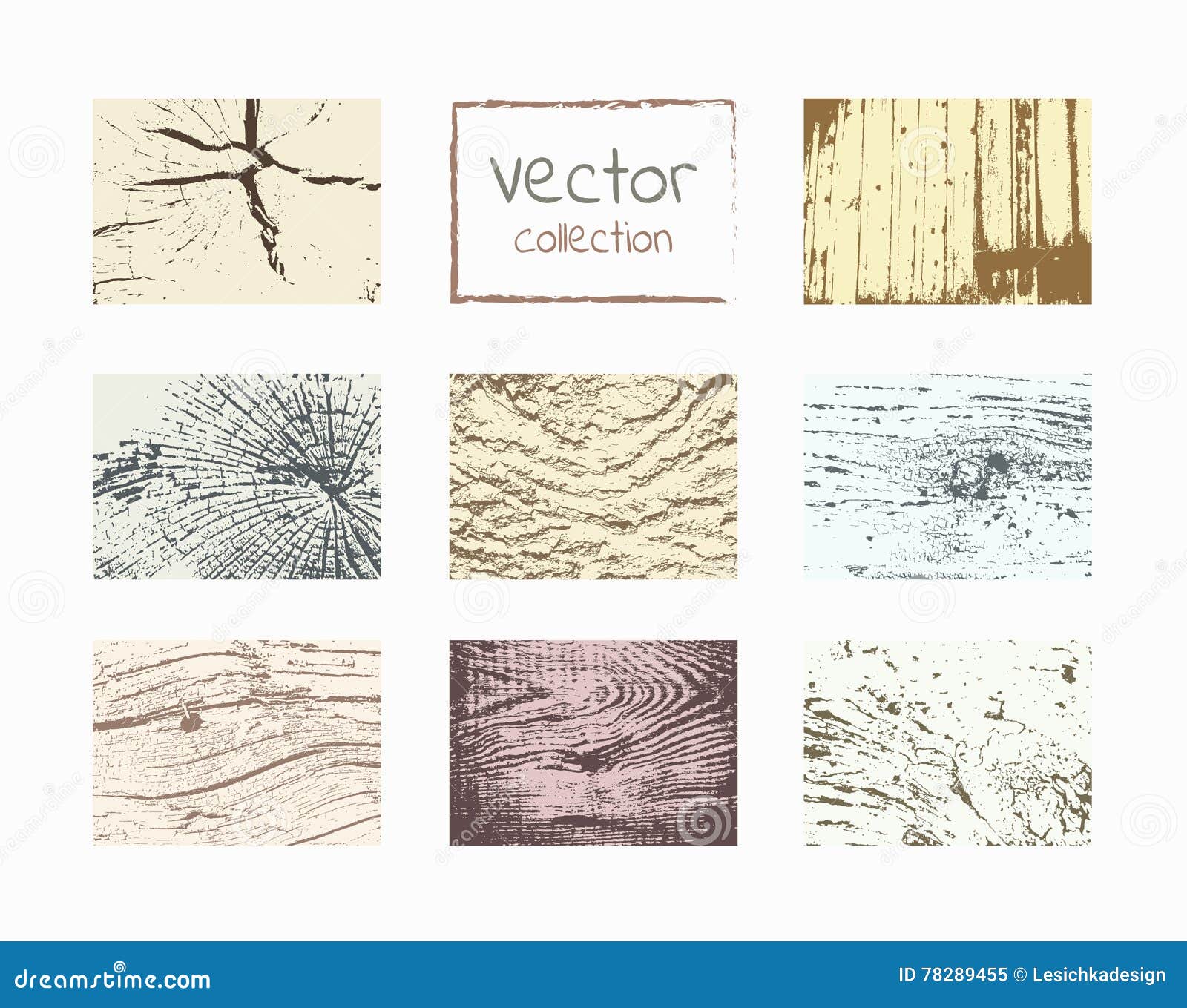 Wood textures vector set stock vector. Illustration of backdrop - 78289455