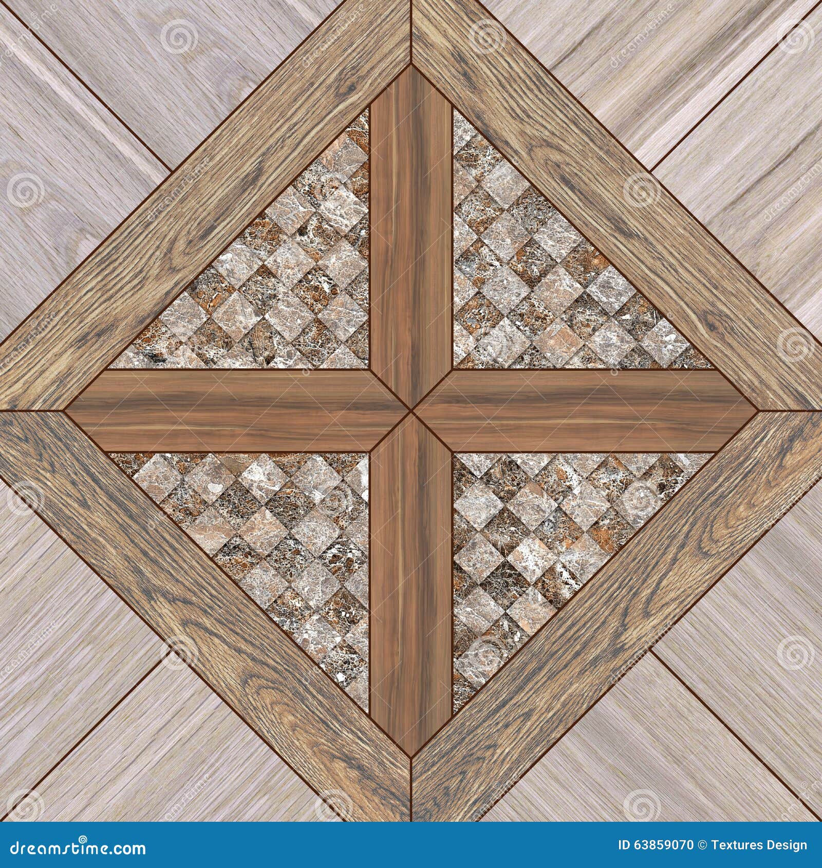 Wood Tile Floor Texture Background Stock Illustration - Illustration of ...