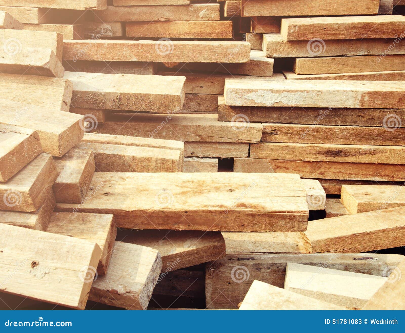 Wood Timber Construction Material for Background and Texture. Stock ...