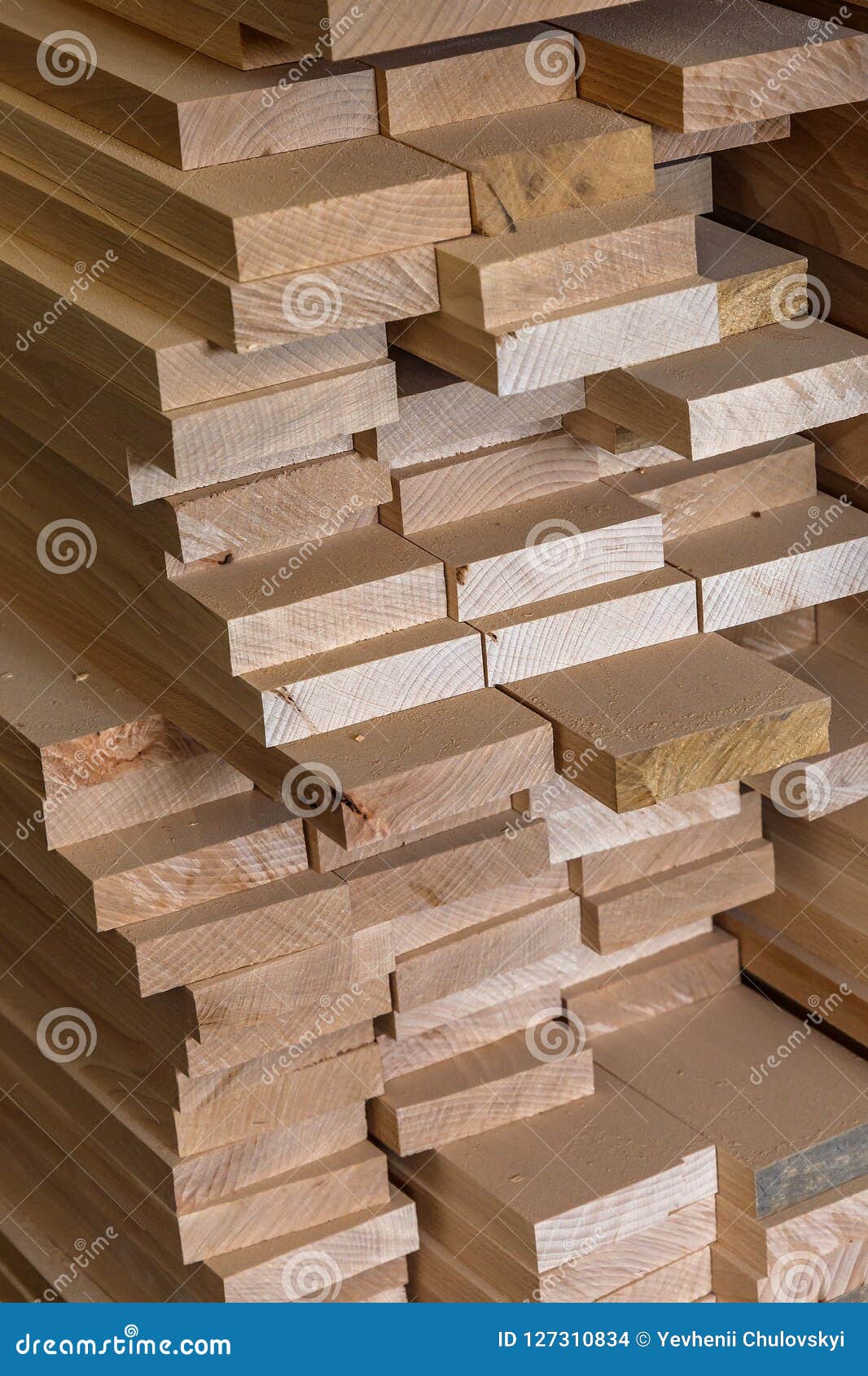 Wood Timber Construction Material for Background and Texture. Close Up ...