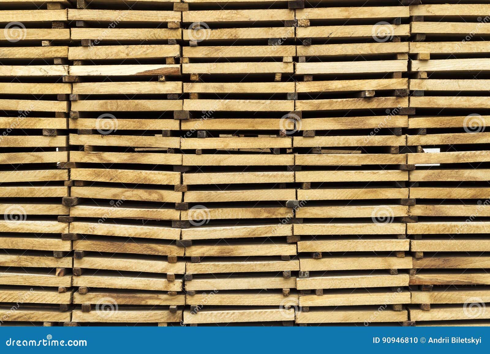 Wood Timber Construction Material Background and Texture. Stack Stock ...
