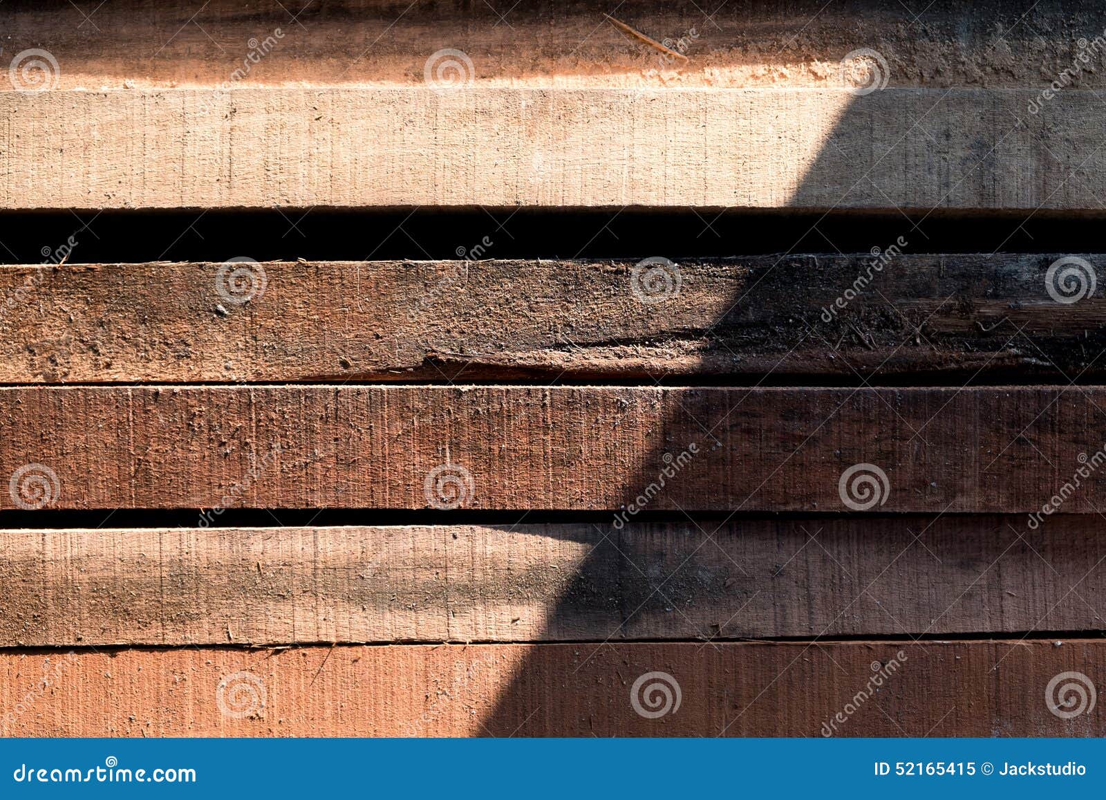 Wood Timber Construction Material, Stack of Building Lumber Stock Image ...