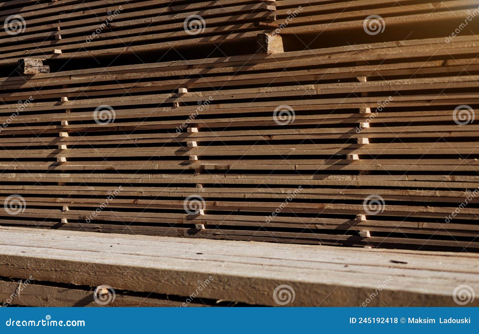 Wood timber construction stock photo. Image of industry - 245192418