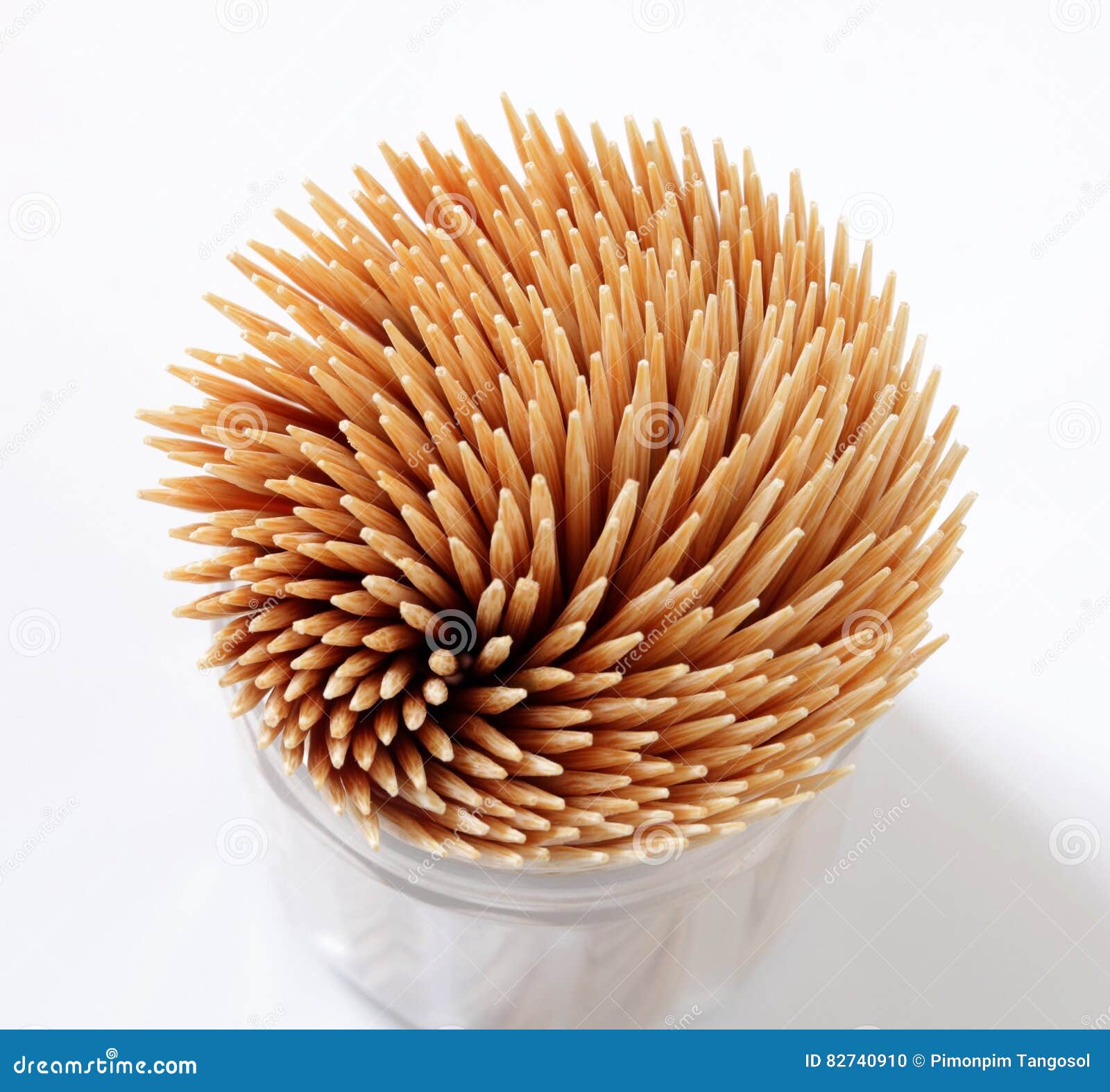 Wood. Toothpicks in a box stock photo. Image of equipment - 82740910