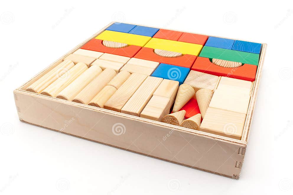 Wood toy set stock photo. Image of pyramid, leisure, color - 12674628