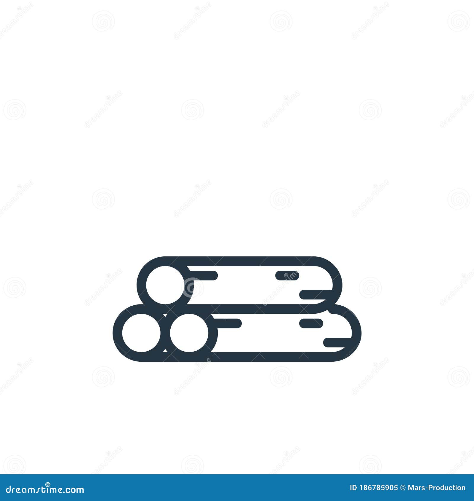 Wood Vector Icon. Wood Editable Stroke. Wood Linear Symbol for Use on ...