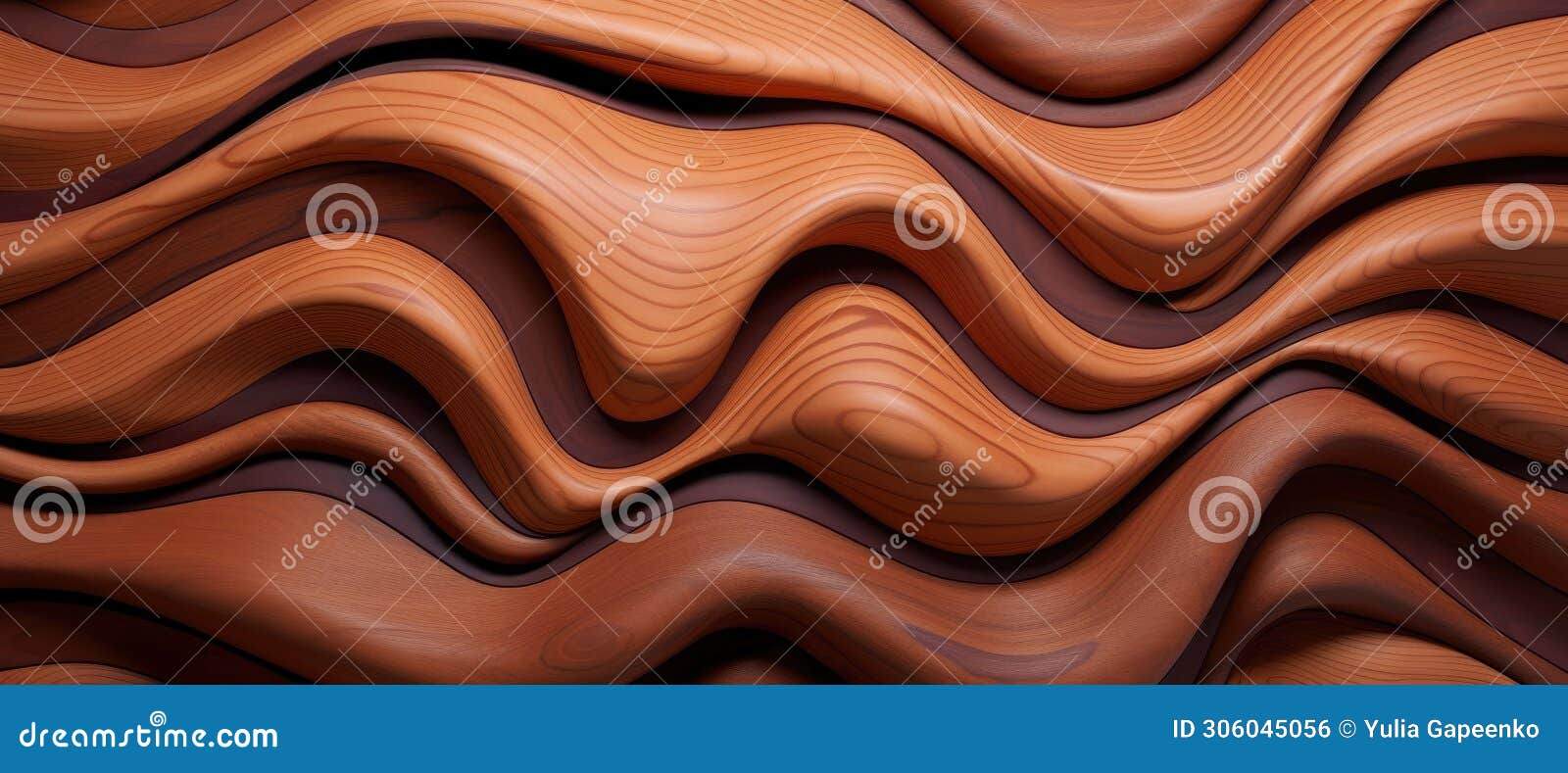 Wood Veneer Pattern Wavy Texture Abstract Stock Photo - Image of ...