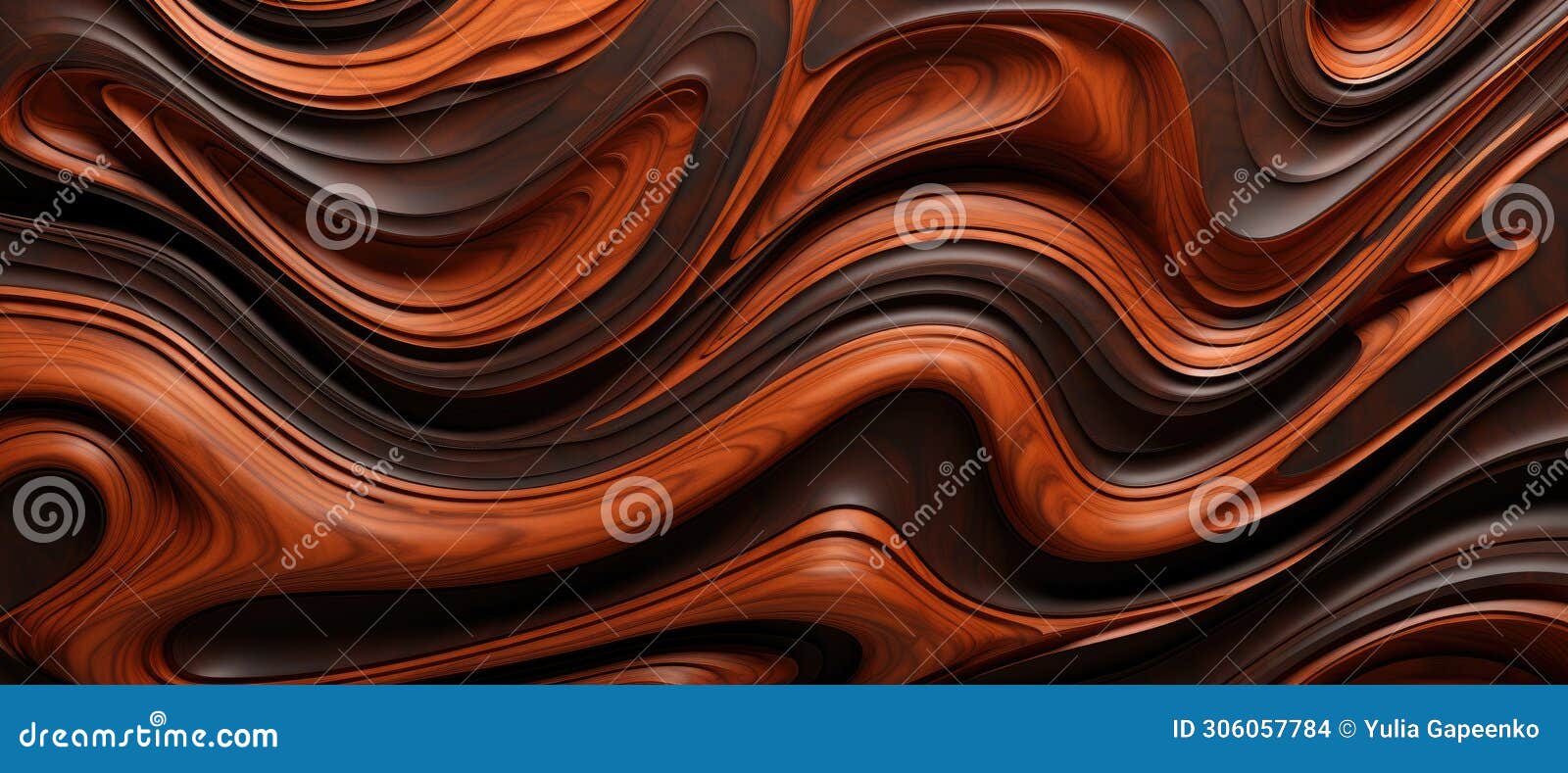 Wood Veneer Pattern Wavy Texture Abstract Stock Photo - Image of panel ...