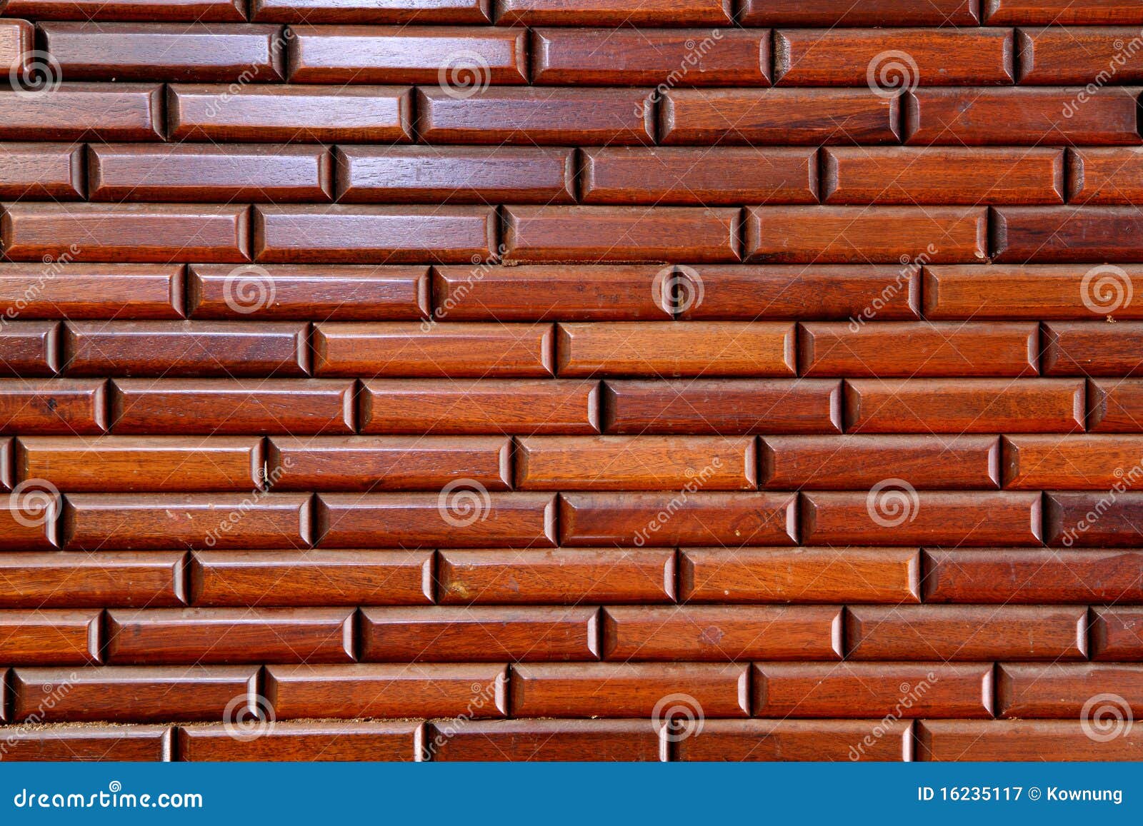 Wood Wall Brick Style stock image. Image of ancient, wood - 16235117