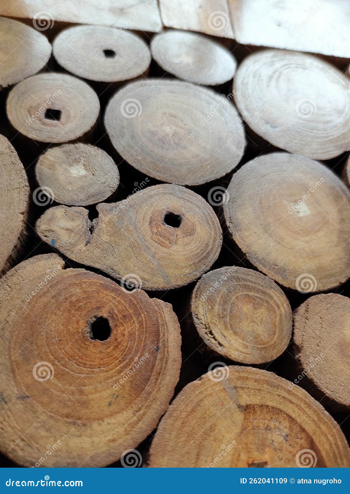 Wood Waste To Become a Table To Nature Stock Image - Image of table ...