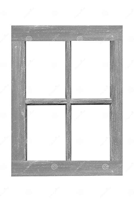 Wood window frame stock photo. Image of texture, wall - 84911862