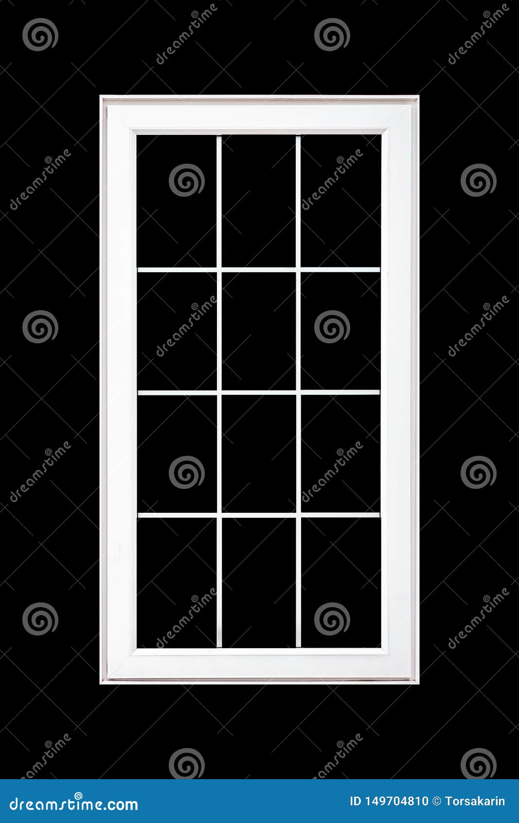Wood window frame stock illustration. Illustration of isolated - 149704810