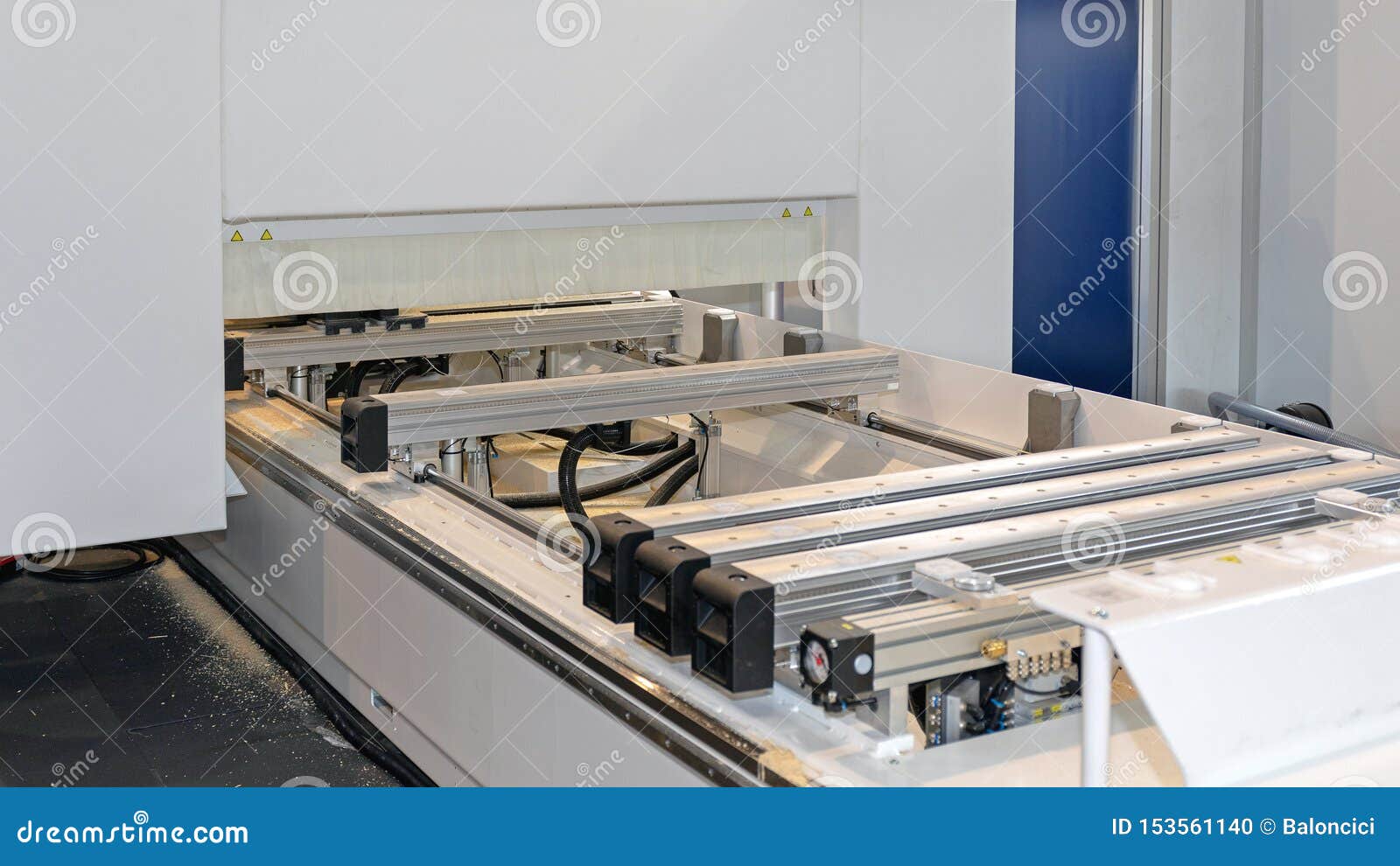 Wood Work Cnc stock photo. Image of manufacture, laser - 153561140