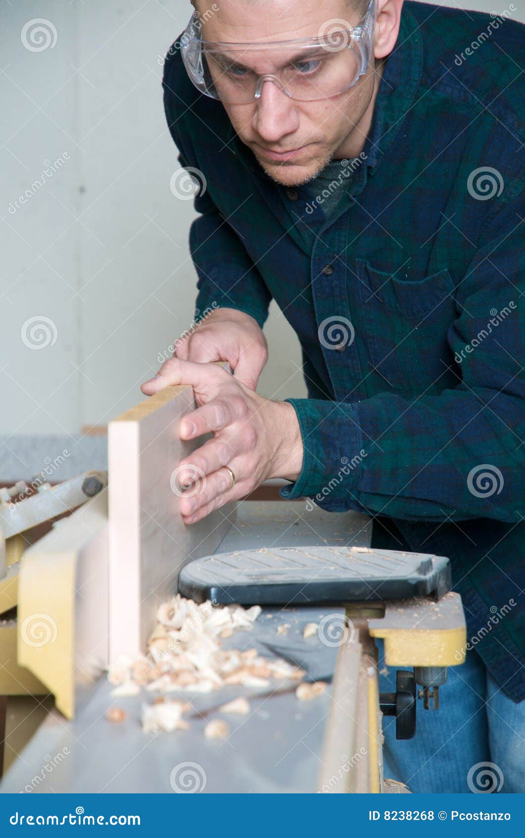 A wood worker stock photo. Image of build, shop, woodworker - 8238268