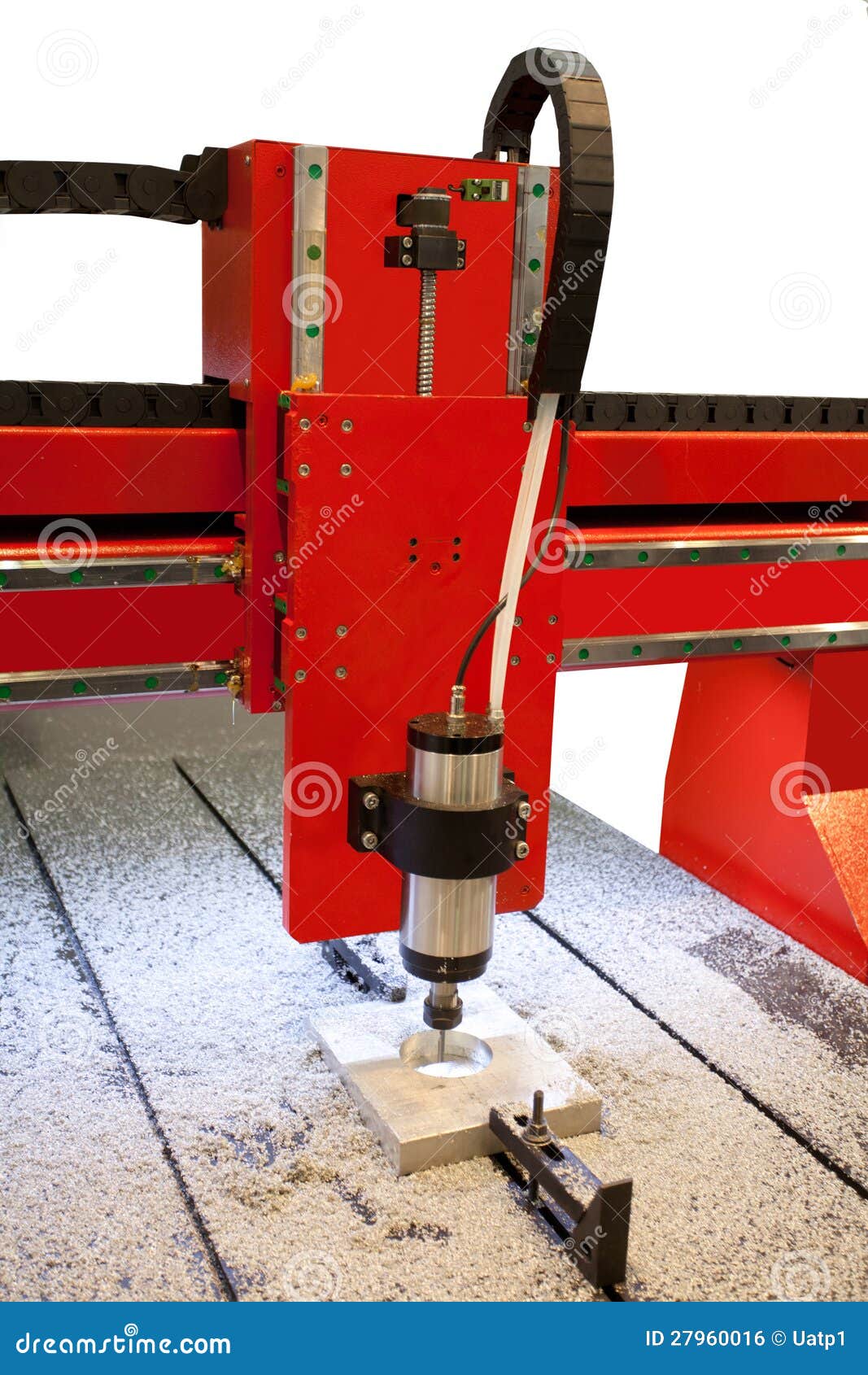 Wood-working Boring Machine Stock Photo - Image of technology ...