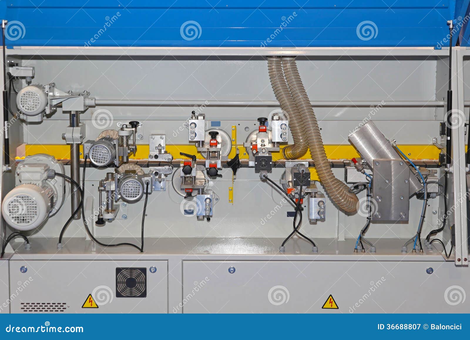 Wood working machine stock image. Image of planks, plankboard - 36688807