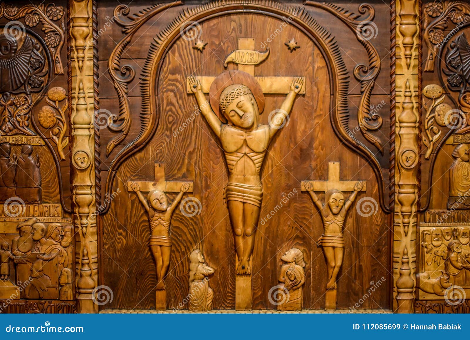 Woodcarving of the Crucifixion of Jesus Christ Editorial Stock Image ... Woodcarving of the Crucifixion of Jesus Christ Editorial Stock Image ...