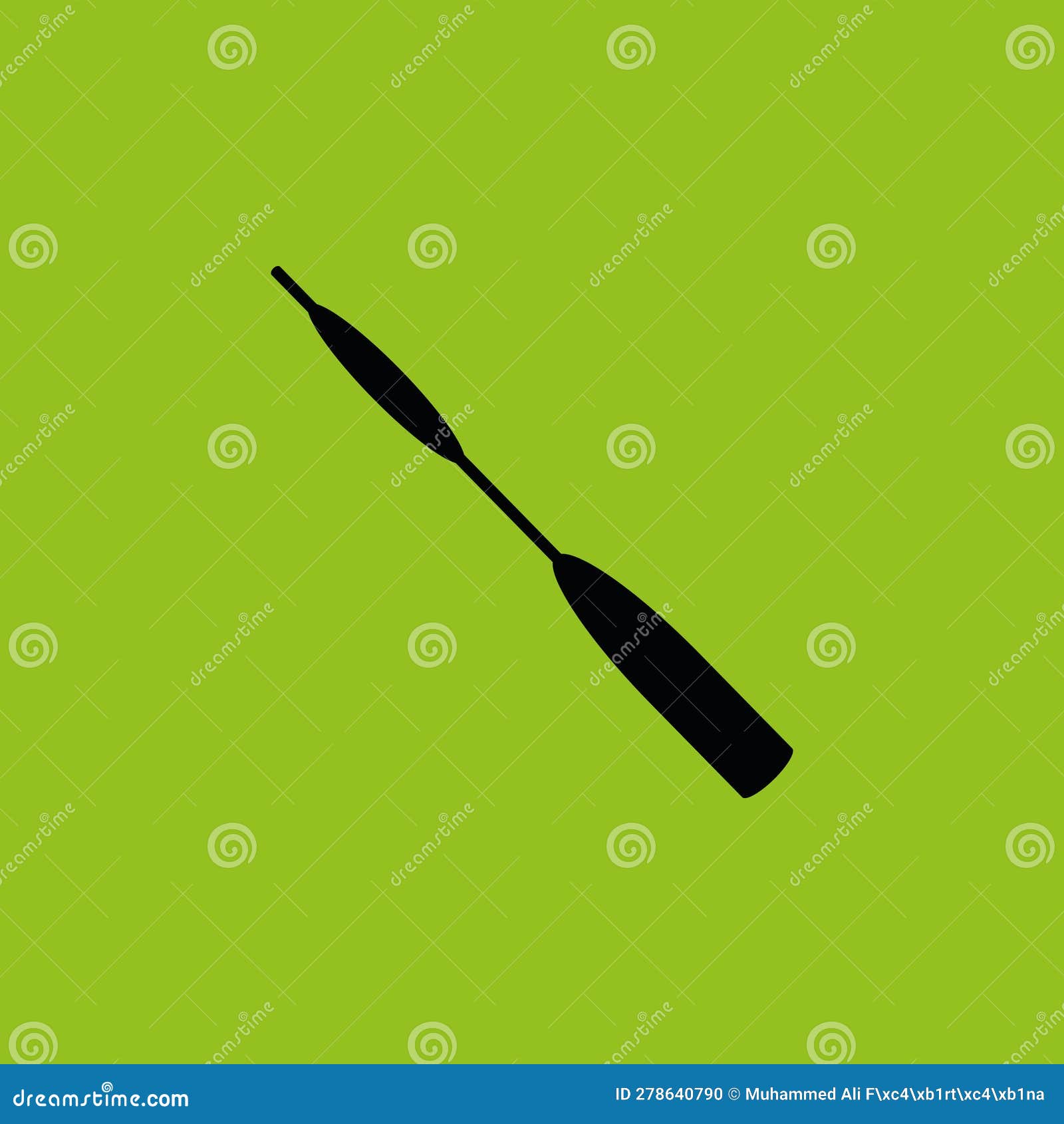 Woodcut Illustration of an Oar. - Vector Stock Vector - Illustration of ...