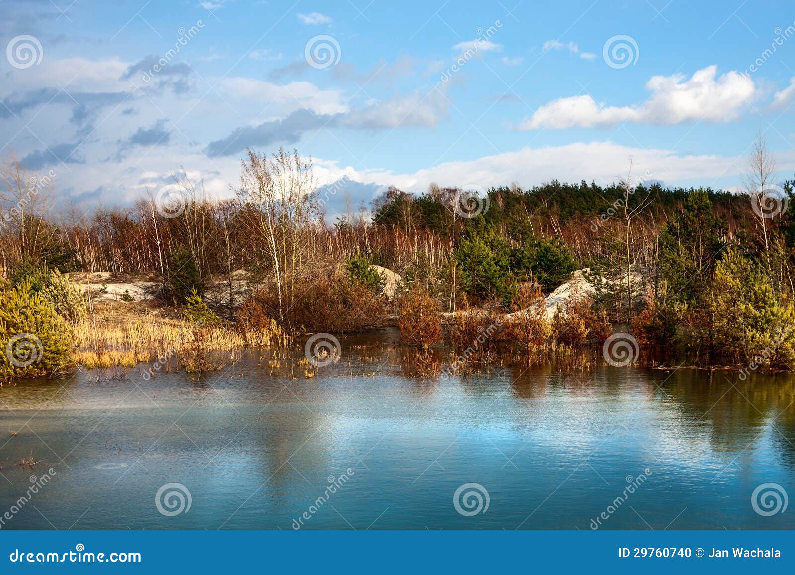 Autumn landscape stock photo. Image of clear, light, lush - 29760740