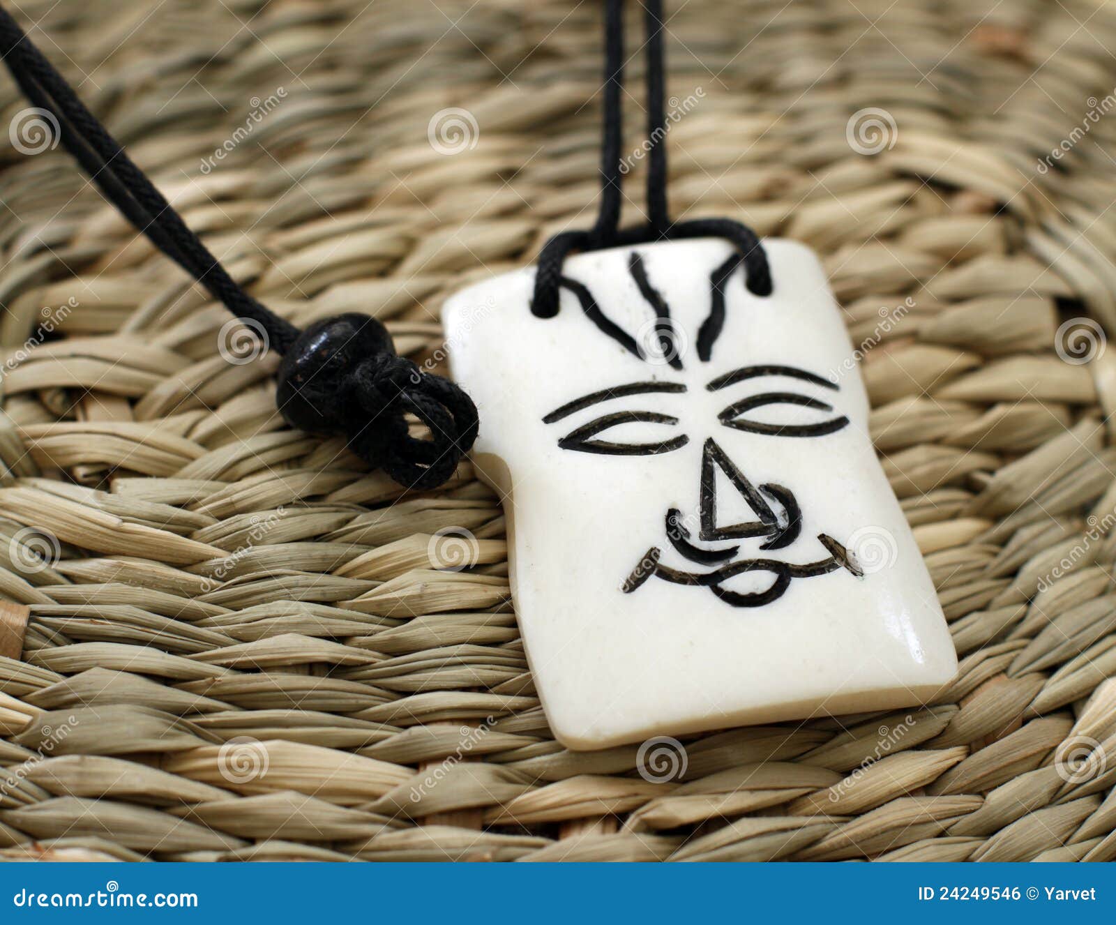 Wooden african amulet stock photo. Image of africa, mask - 24249546