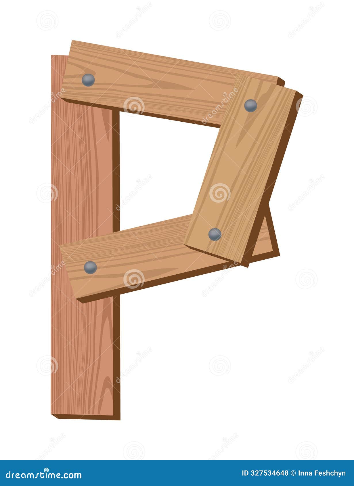 Wooden Alphabet Font, Symbol P. Texture Letter Isolated on White ... Wooden Alphabet Font, Symbol P. Texture Letter Isolated on White ...