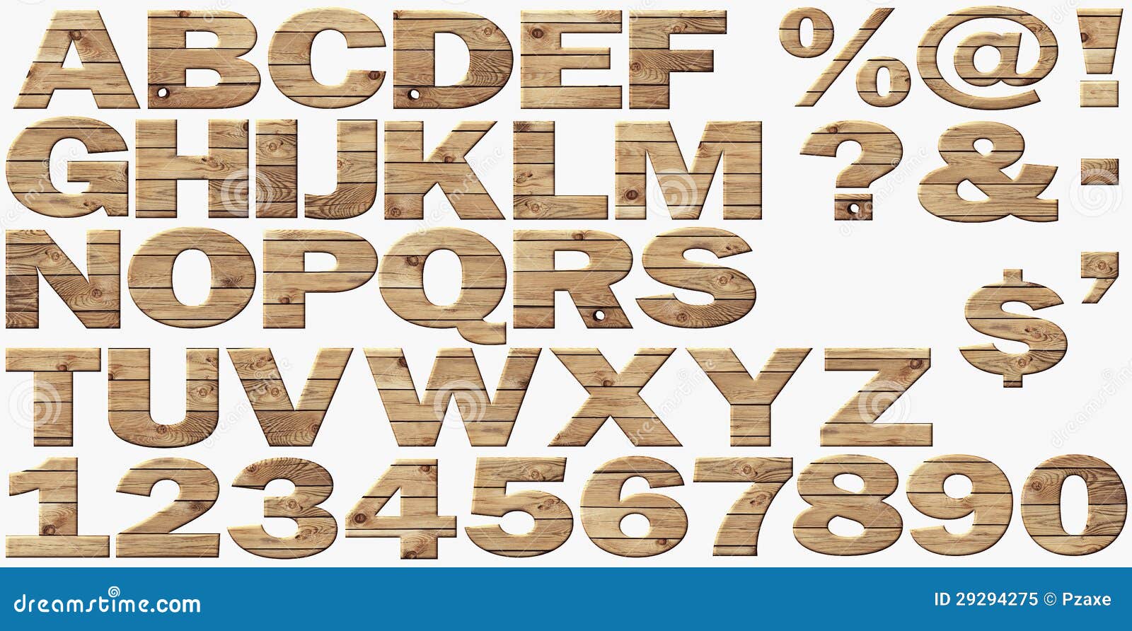 Wooden Alphabet Letters Blocks Stock Image | CartoonDealer.com #47552701