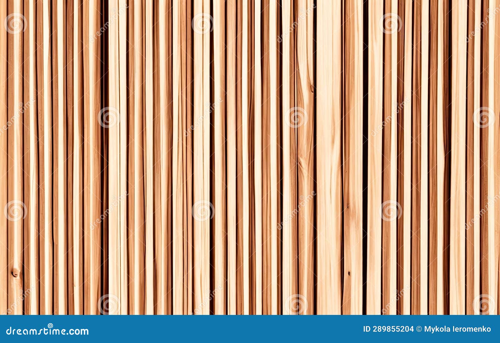 Wooden Background Made of Vertical Slats Stock Illustration ...