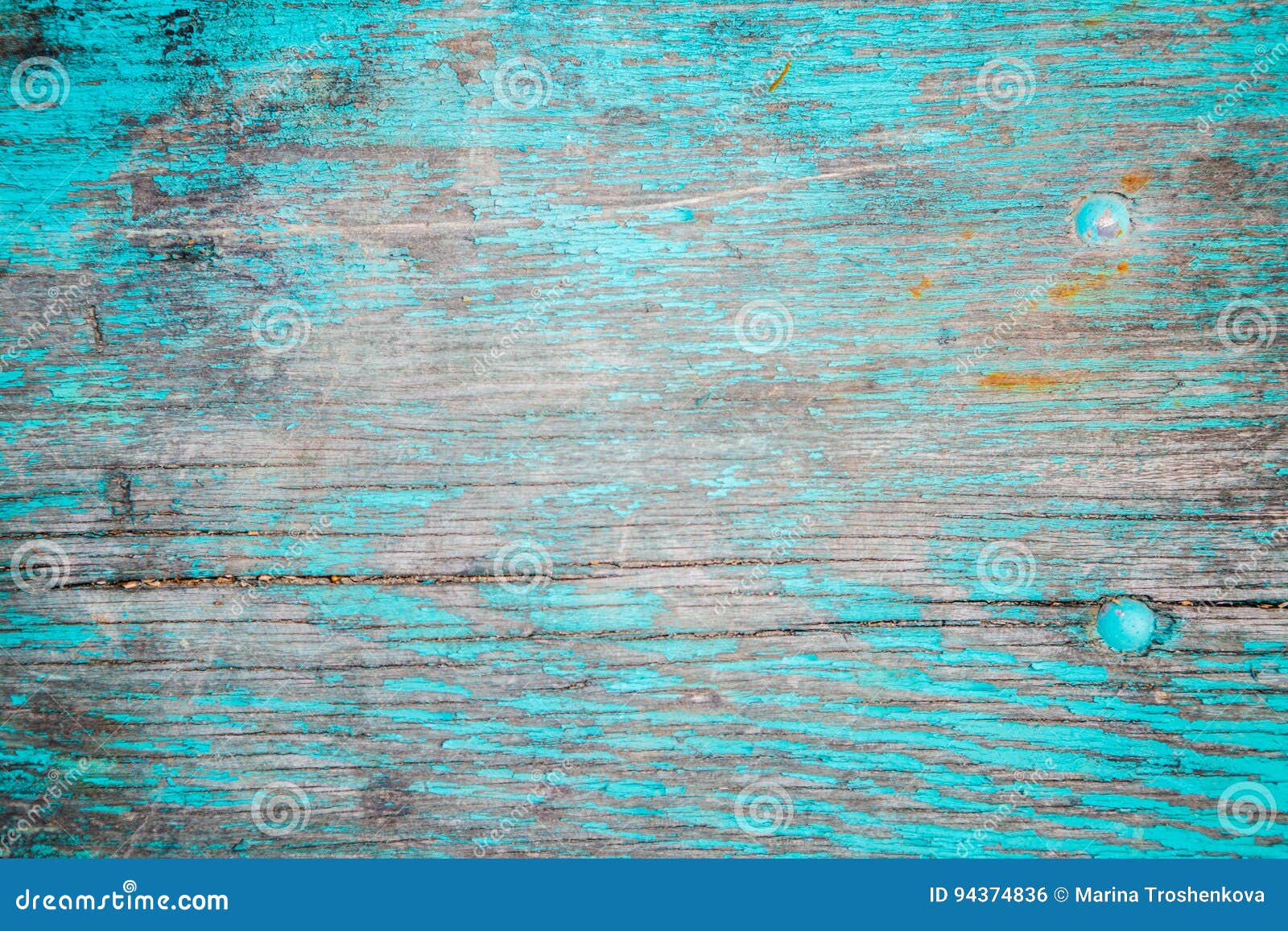 Wooden Background , Old Blue Paint Stock Photo - Image of rustic ...