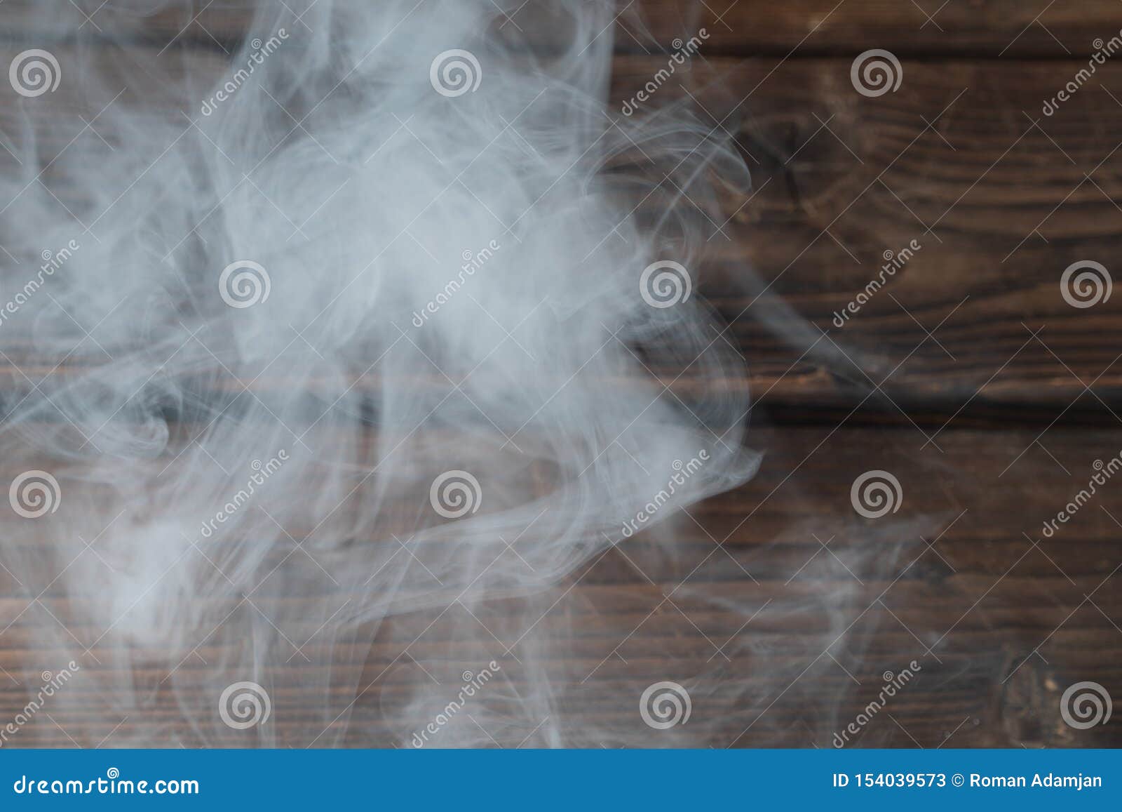 Wooden Background with Smoke Concept Rustic, Vintage Stock Image ...