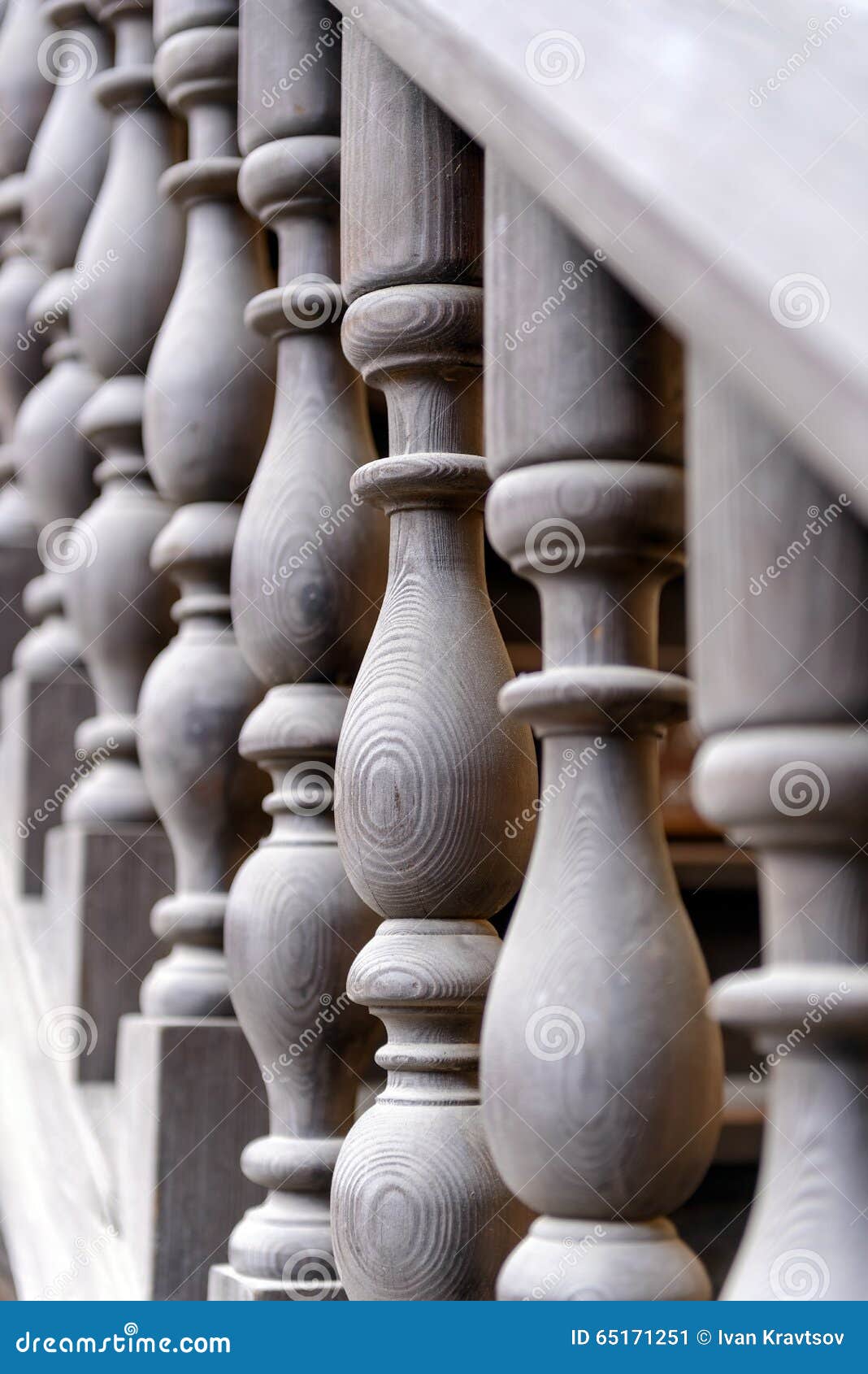 Wooden balusters stock image. Image of winter, roof, flag - 65171251