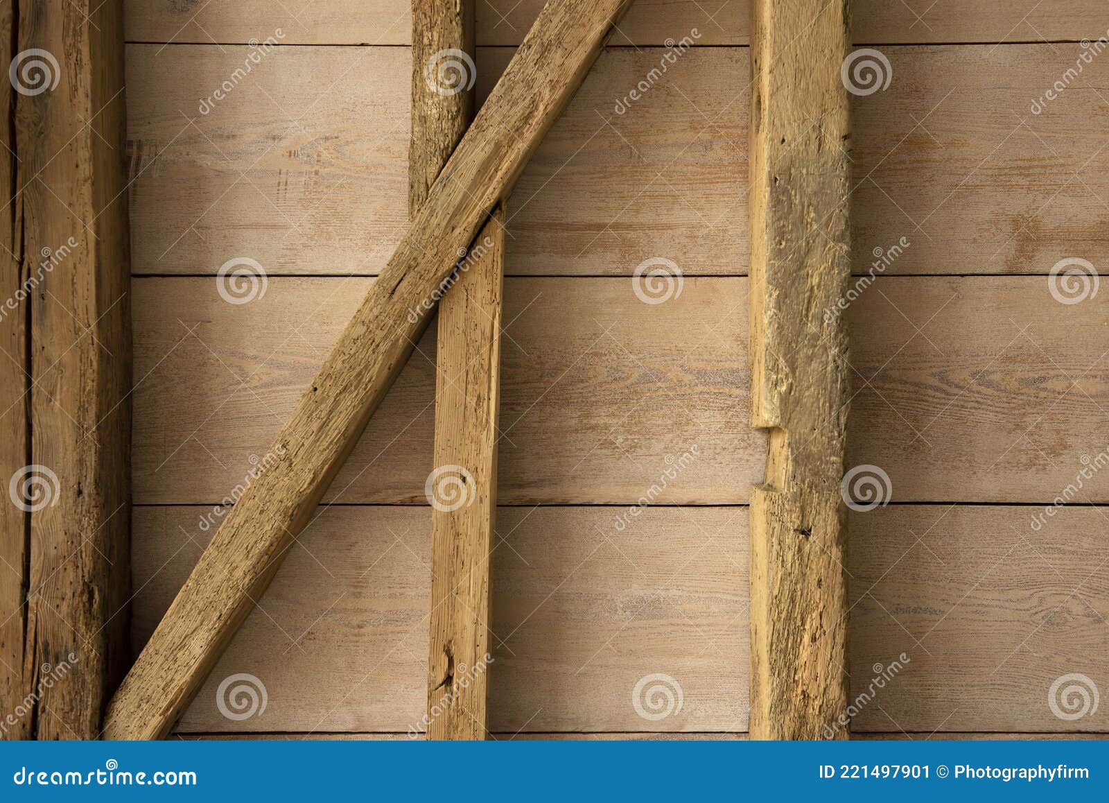Wooden barn wall stock image. Image of brown, grain - 221497901