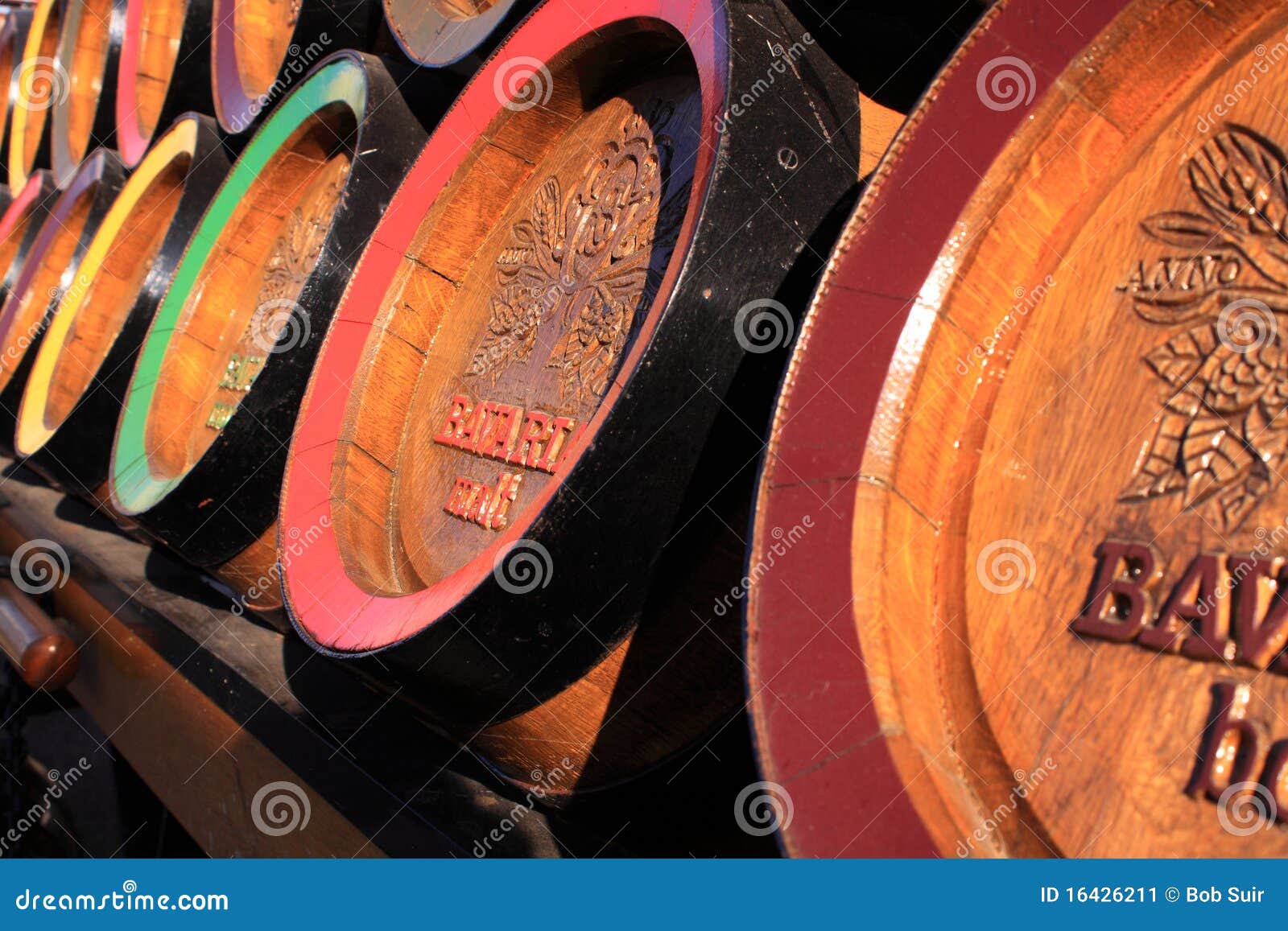 Wooden Bavaria Beer Barrels Editorial Photo - Image of beer, dutch ...